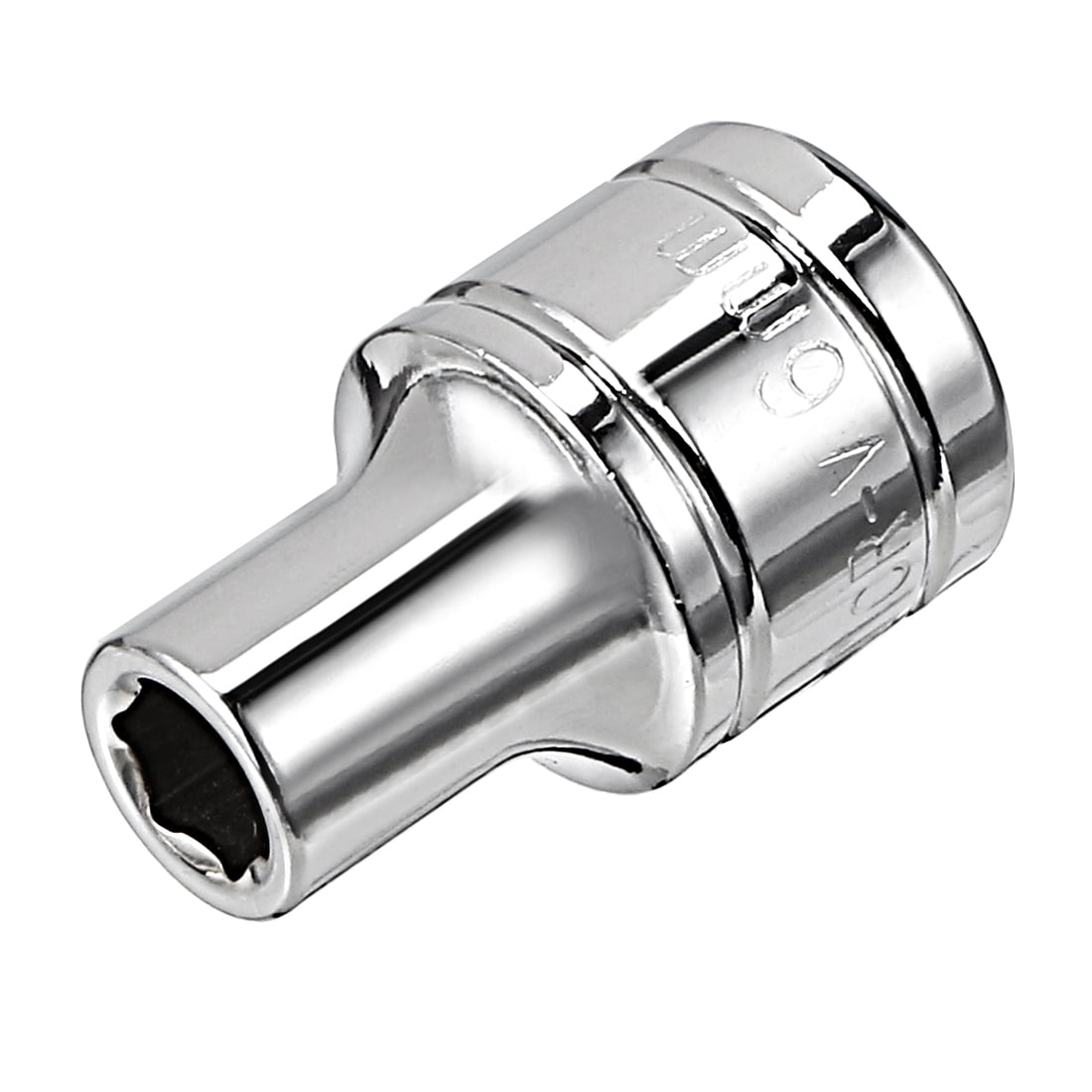 Unique Bargains 3/8-inch Drive 6mm 6-Point Shallow Socket, Cr-V Steel ...