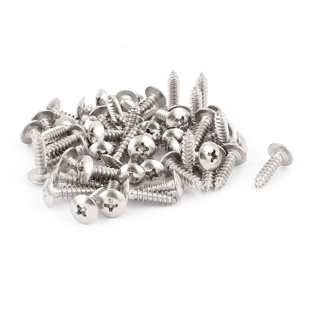 Unique Bargains 3.9mm x 18mm Cross Drive Head Self Tapping Screw ...