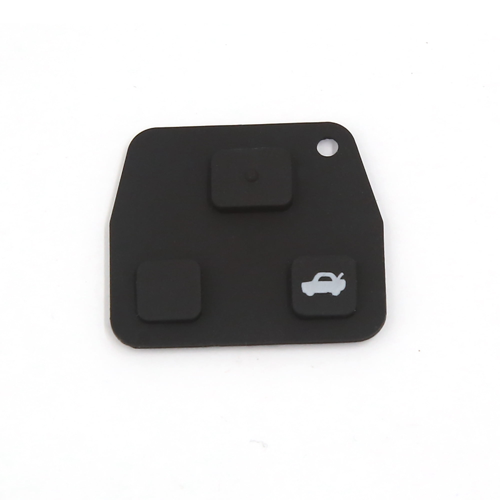 Unique Bargains 3 Button Car Remote Key Fob Rubber Pad Fit for Toyota ...