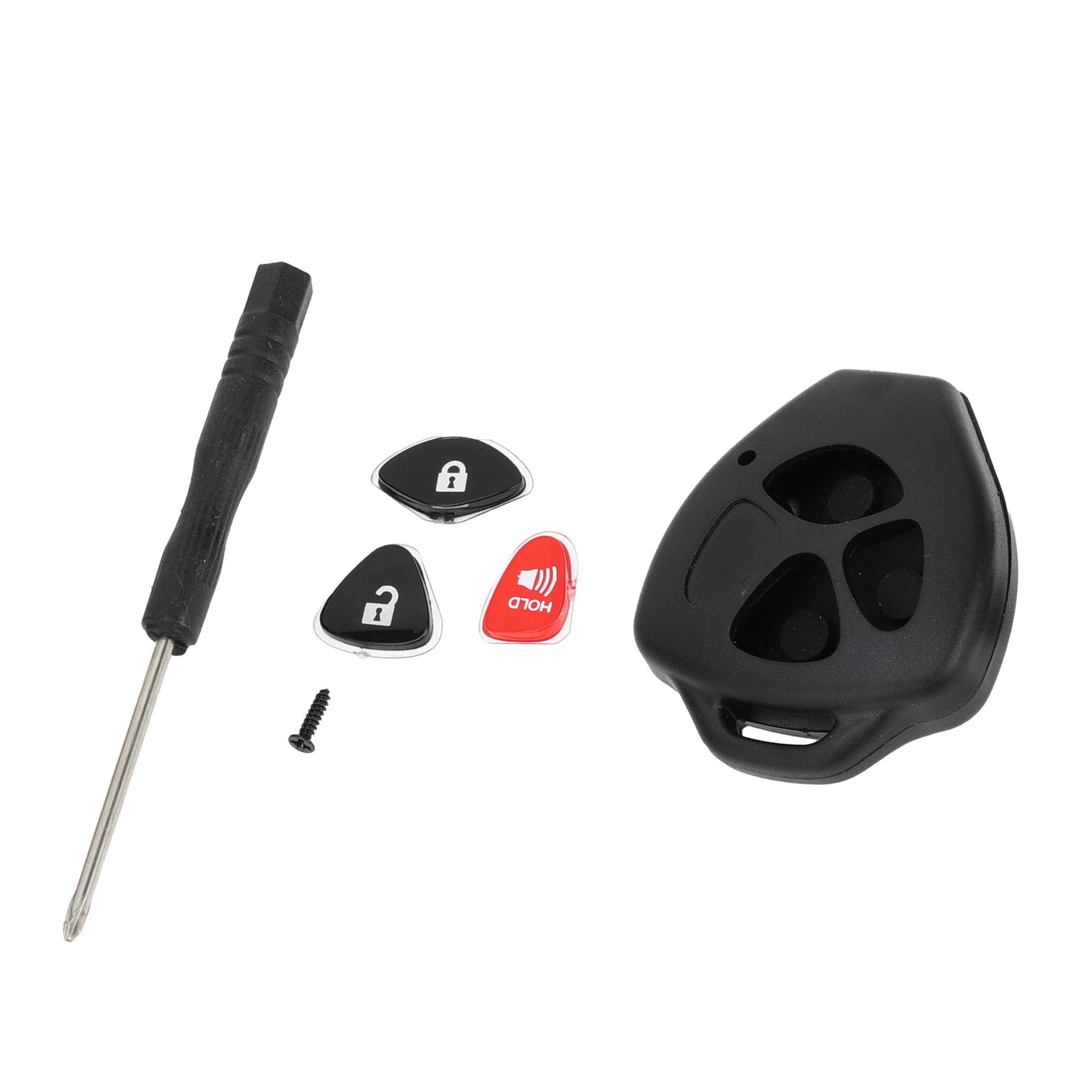 Unique Bargains 3 Button Keyless Entry Remote Fob Key Shell Case for ...