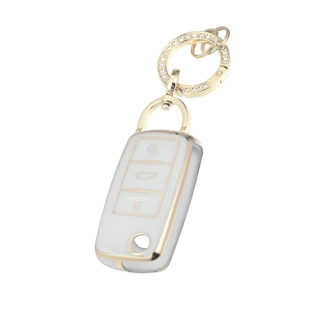 Unique Bargains 3 Button TPU for Smart Remote Control Key Fob Case for ...