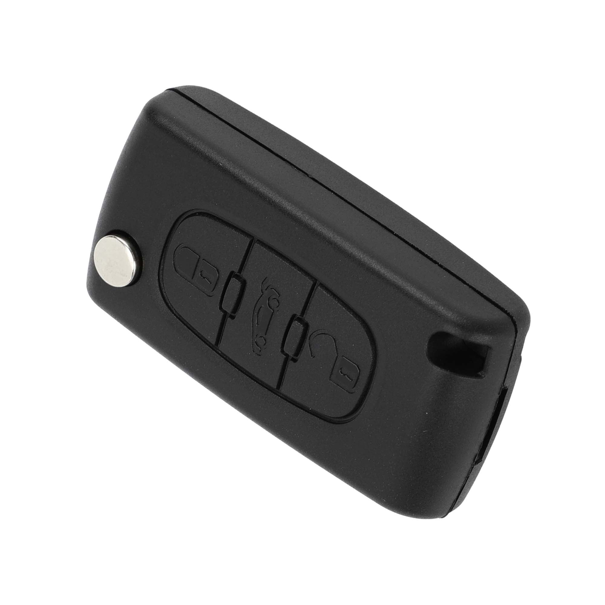 Unique Bargains 3 Buttons Keyless Entry Remote Key Fob Case Key Shell ...