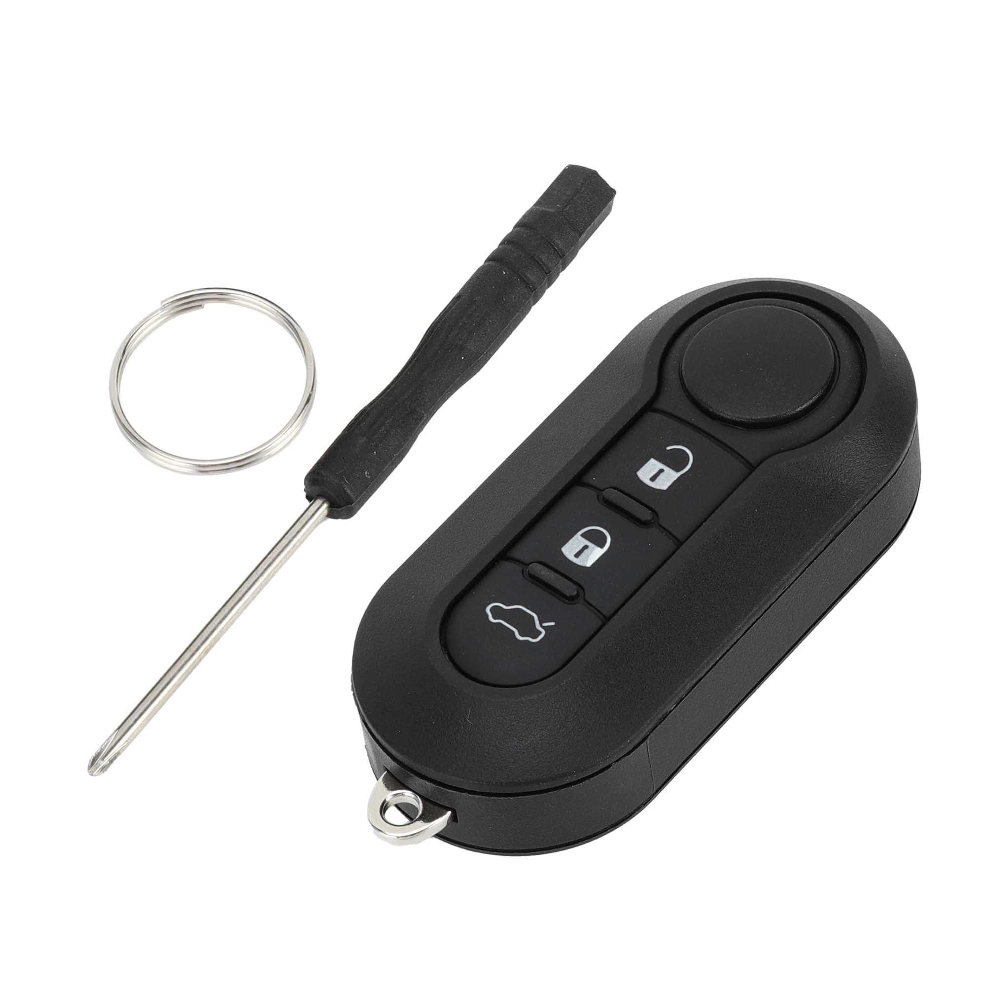 Unique Bargains 3 Buttons Keyless Entry Remote Key Fob Key Shell Case ...