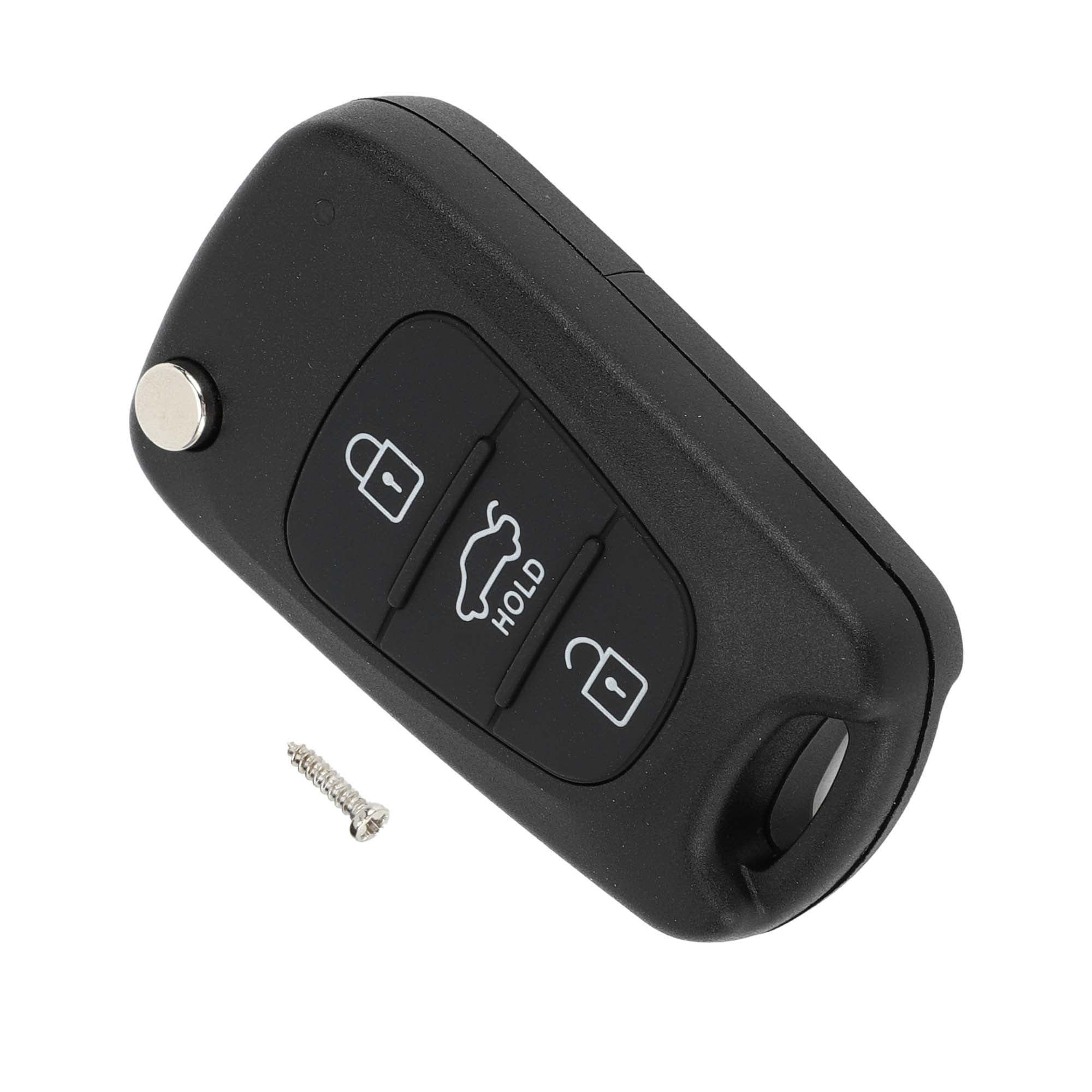 Unique Bargains 3 Buttons Keyless Entry Remote Key Fob Key Shell Case ...