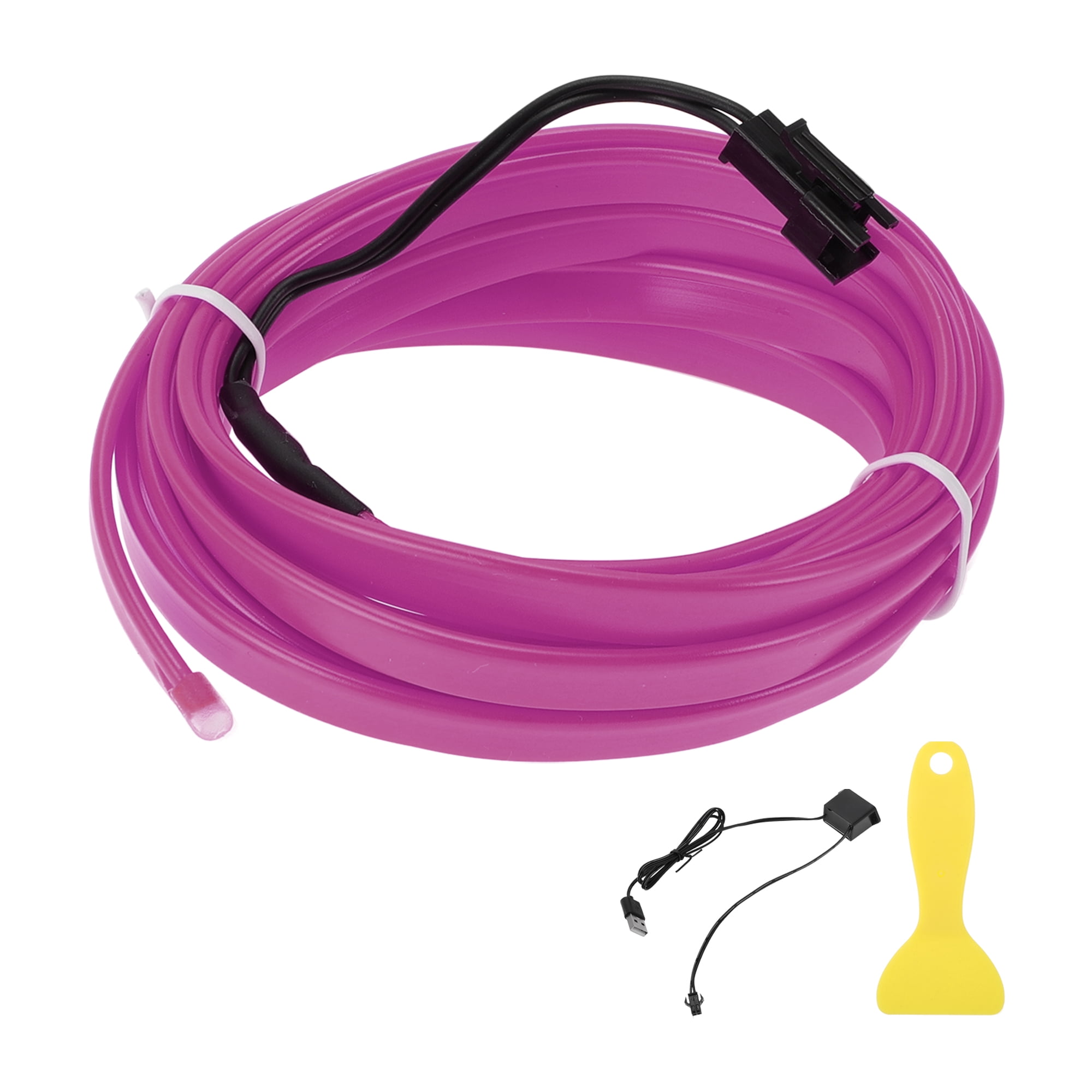 Unique Bargains 3 Meter EL Wire Cable LED Glow String Light Car ...