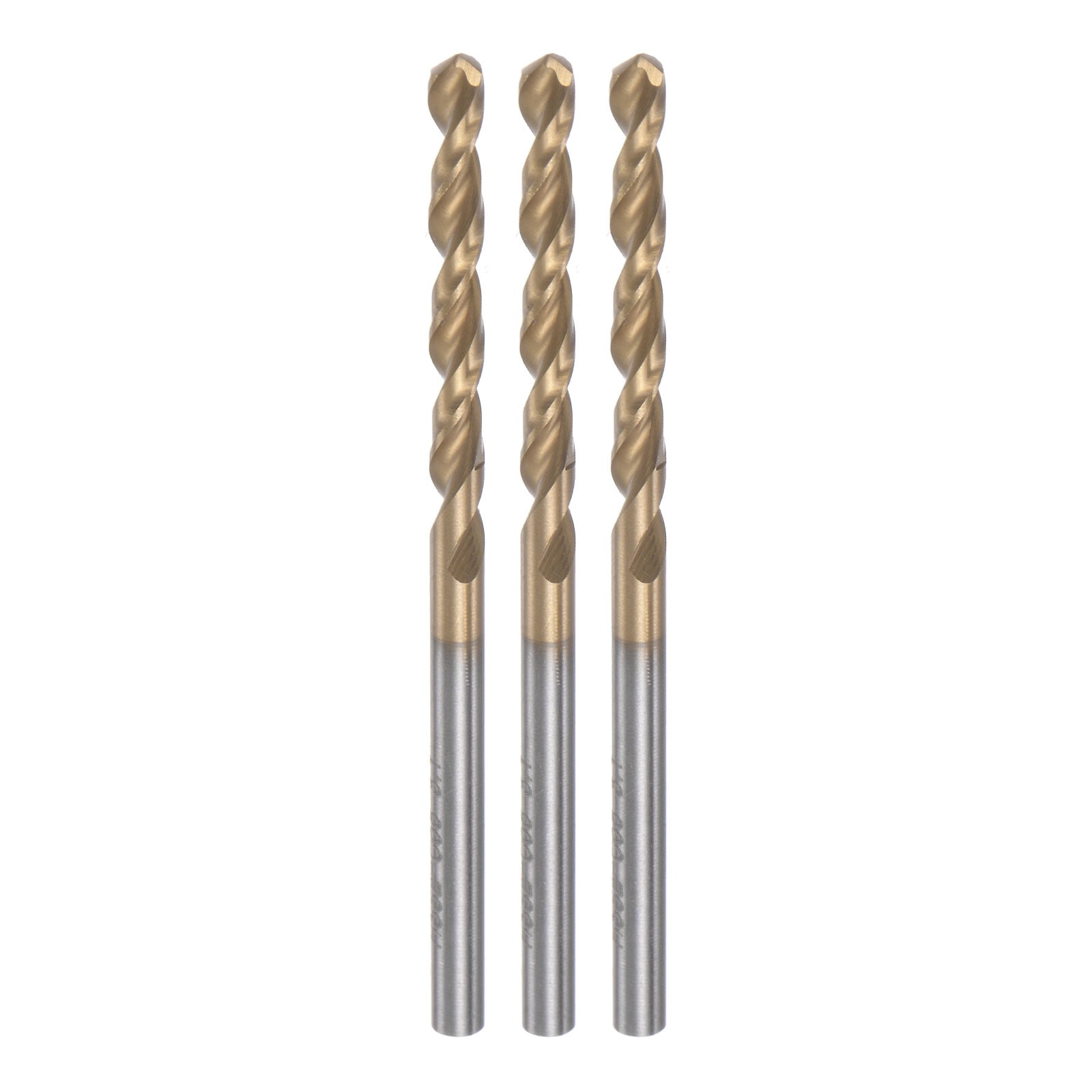 Unique Bargains 3 Pack 3.1mm Titanium Coated M42 High Speed Steel 8% ...