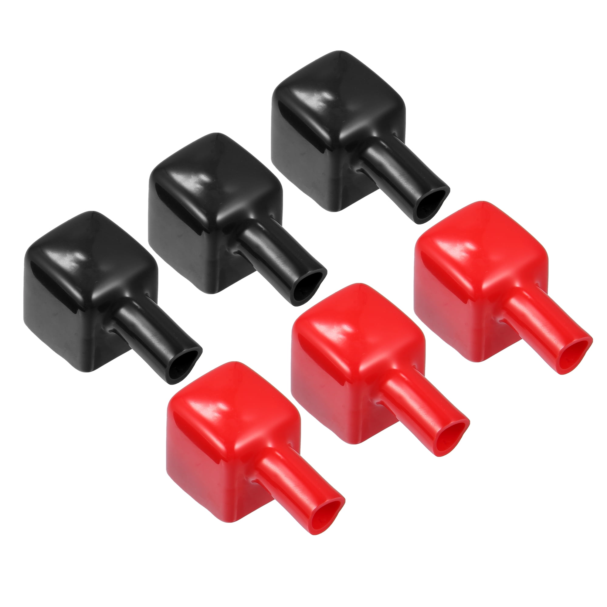 Unique Bargains 3 Pair Battery Terminal Insulation Covers 40mm Length ...