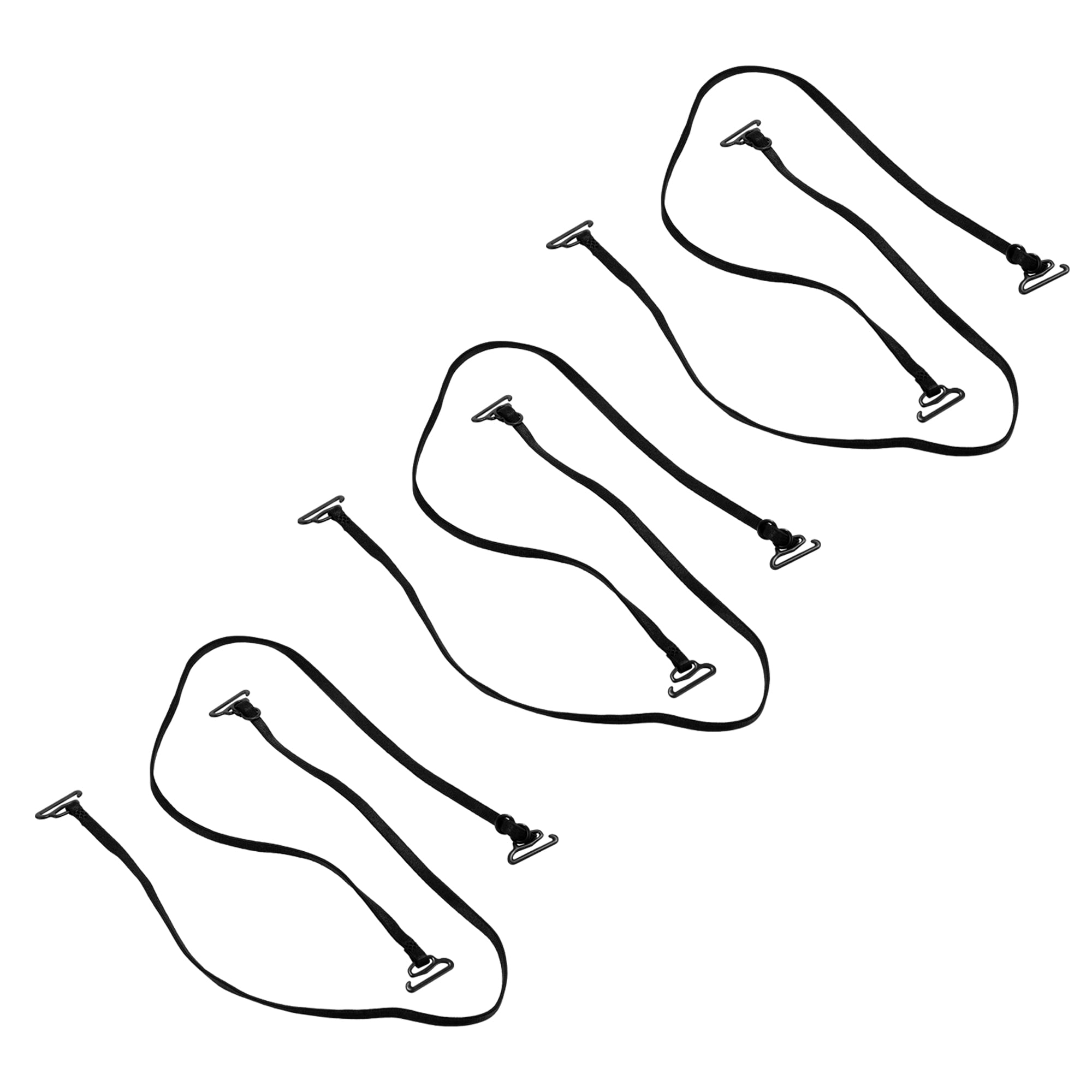 Unique Bargains 3 Pair Fine Shoulder Straps Bra Strap Adjustable ...