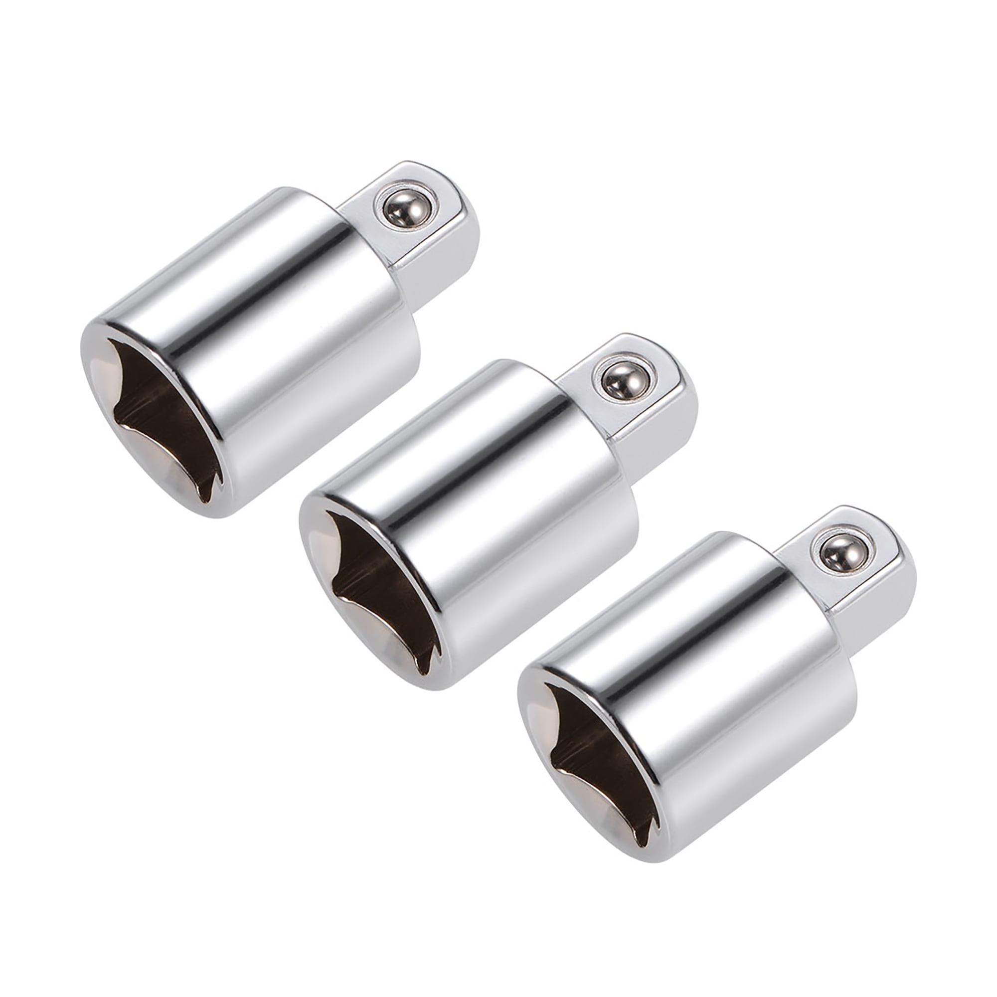 Unique Bargains 3 Pcs 1/2" Drive (F) x 3/8" (M) Socket Reducer for ...