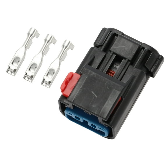 Unique Bargains 3 Pin Car Electrical Wire Connector Plug Housing Kits ...