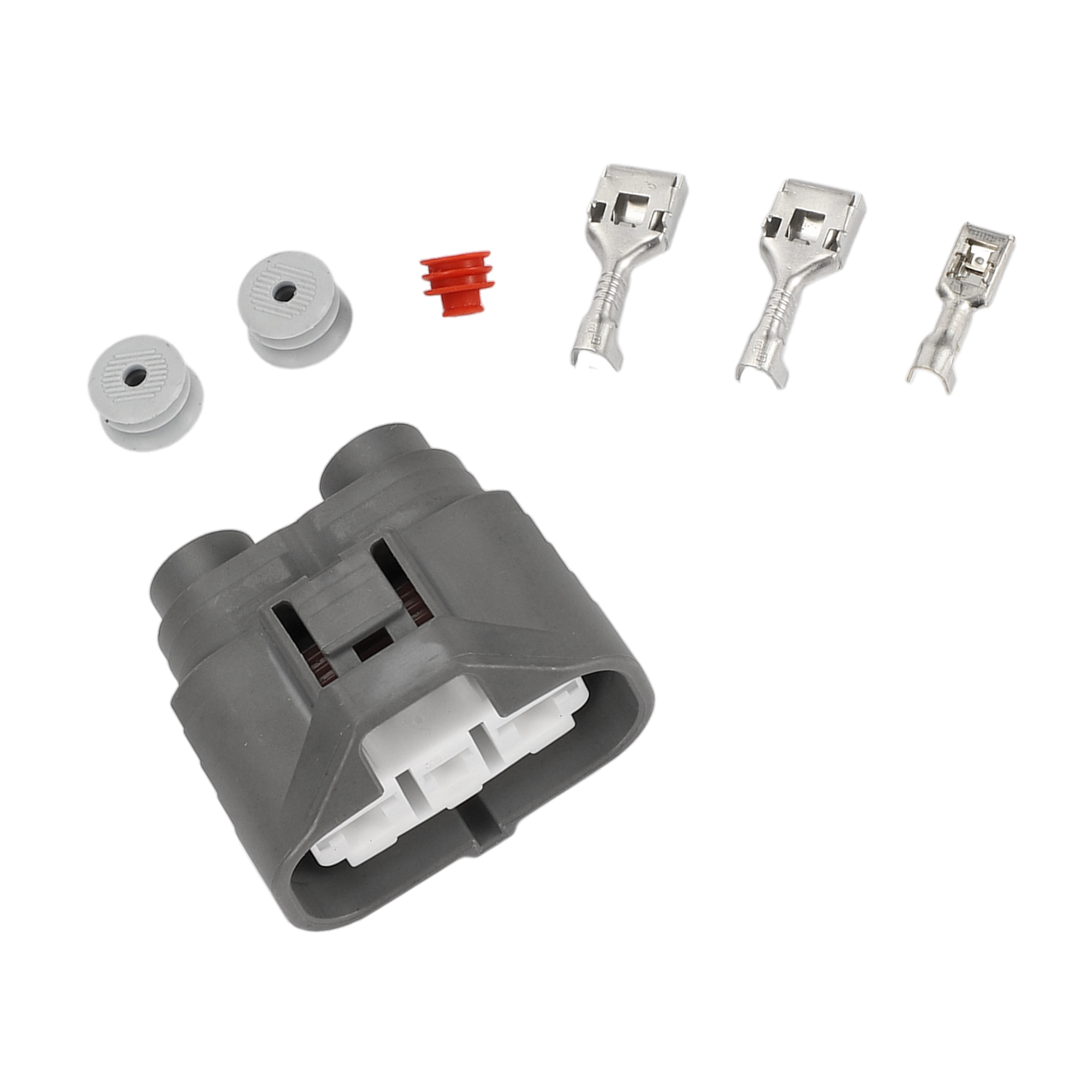 Unique Bargains 3 Pin Electronic Fan Motor Connector Plug Waterproof ...