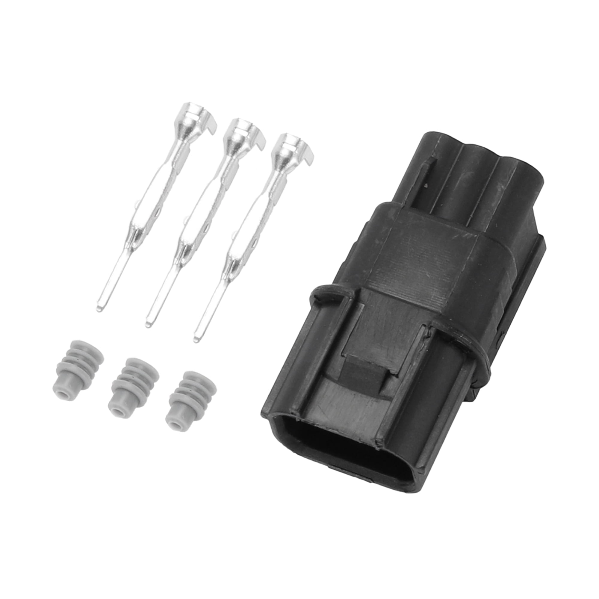 Unique Bargains 3 Pin Ignition Coil Connector Plug Waterproof Male Wire ...