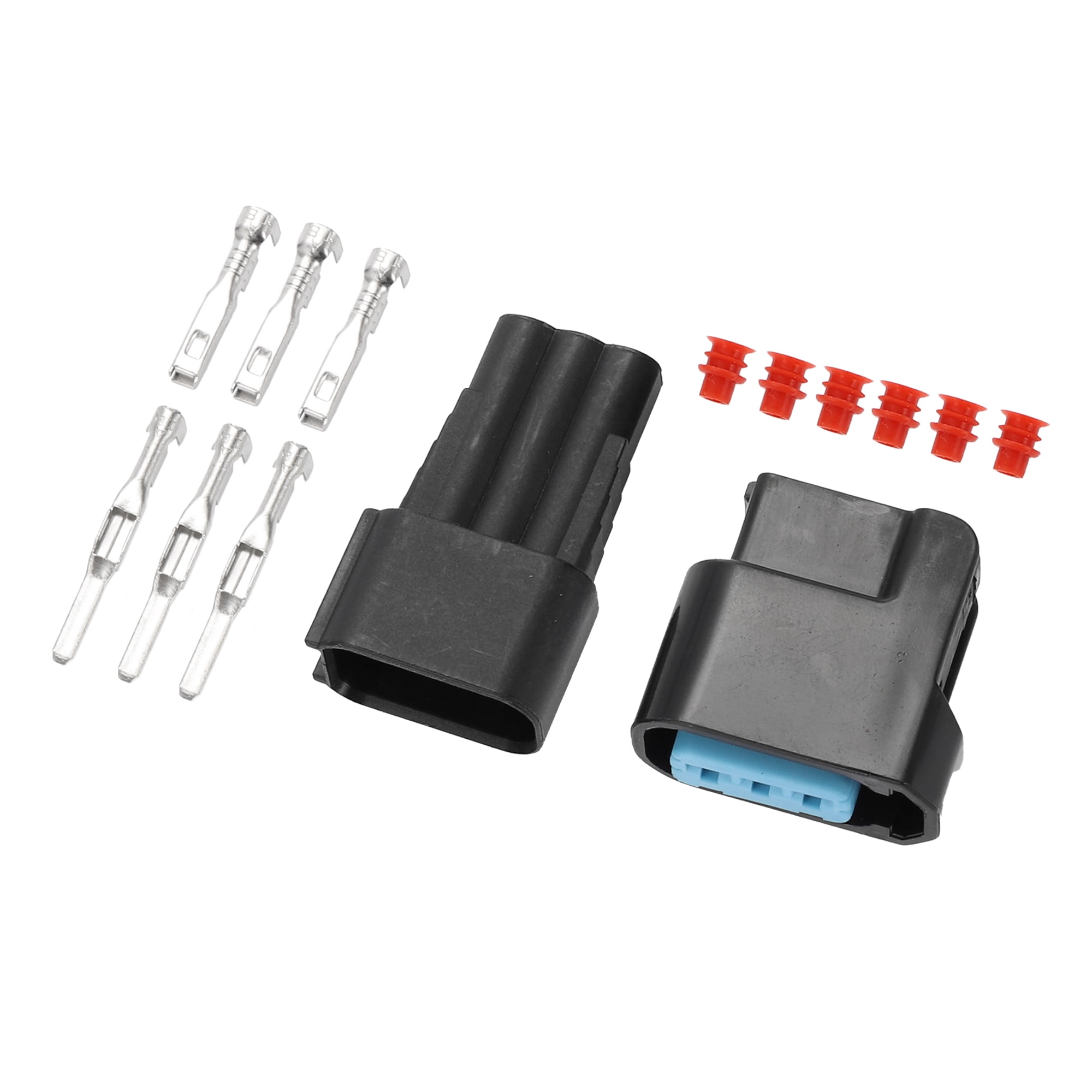 Unique Bargains 3 Pin Ignition Coil High Voltage Package Plug Male ...