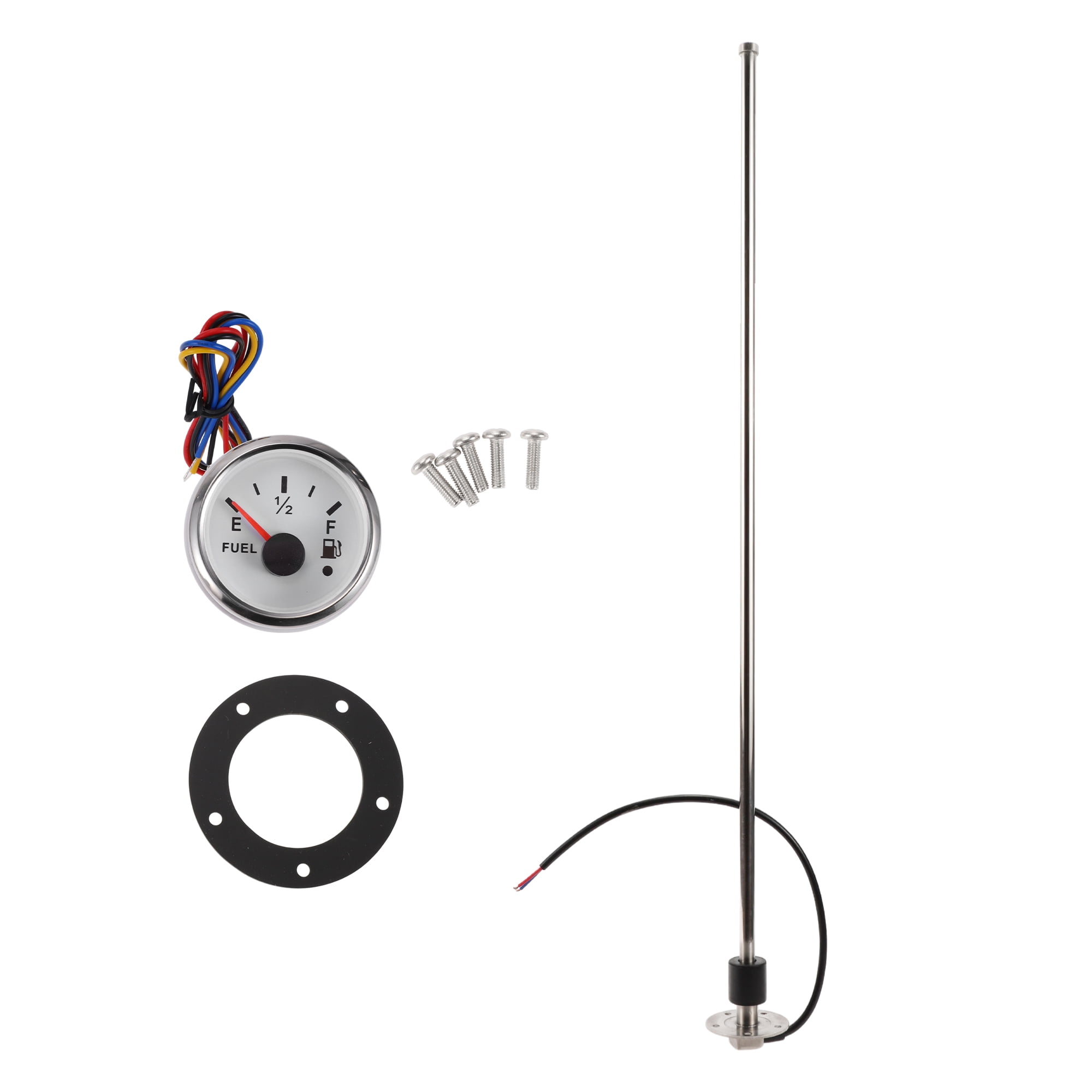 Unique Bargains Fuel Sending Unit and Gauge Kit Marine Fuel Sender Unit ...