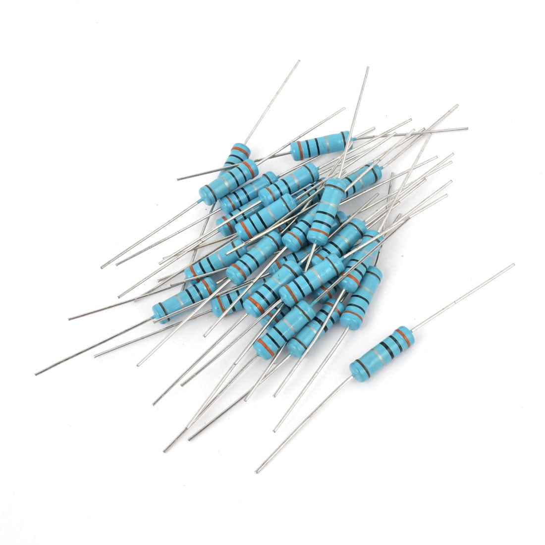 Unique Bargains 30 Pcs Axial 2W 1% 3 Ohm Flameproof Electronic Metal ...