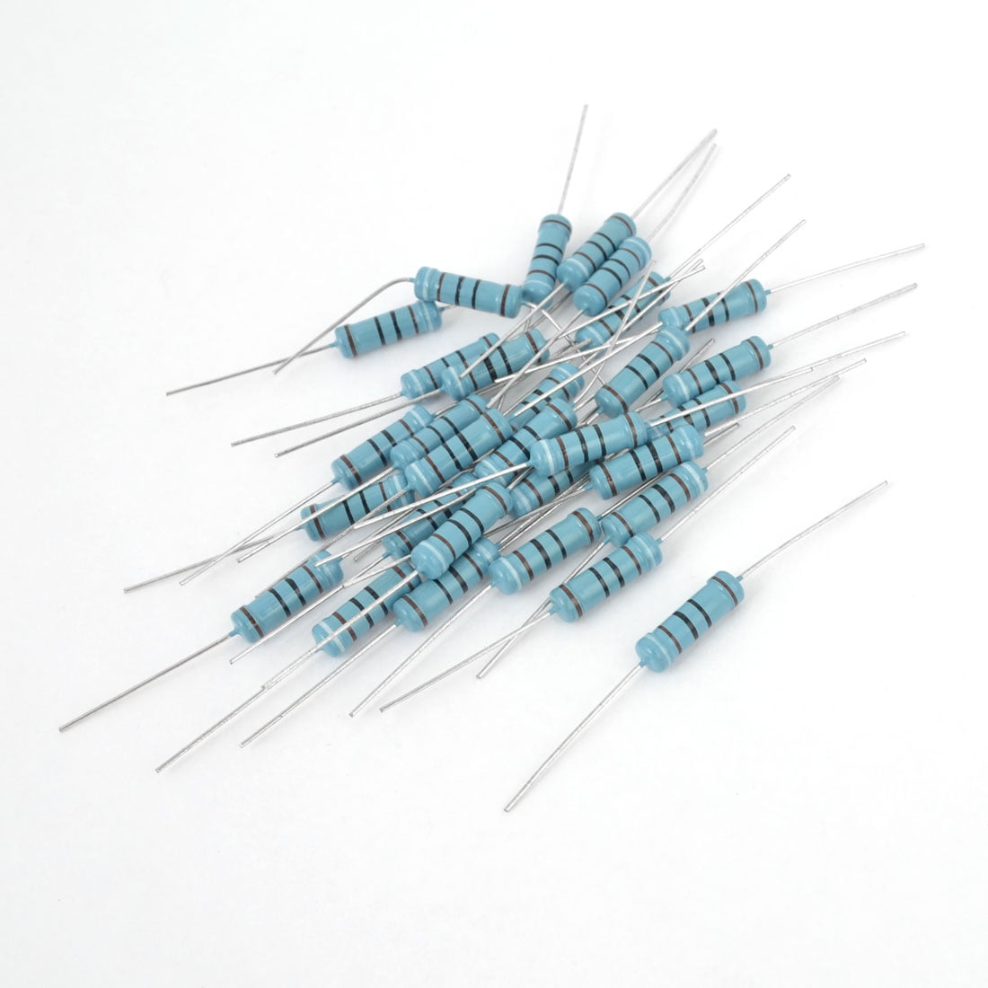 Unique Bargains 30 Pcs Axial 2W 1% Tolerance 910 Ohm Flameproof Metal ...