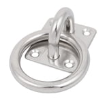 Unique Bargains 304 Stainless Steel 10mm Thick Square Sail Shade Pad ...