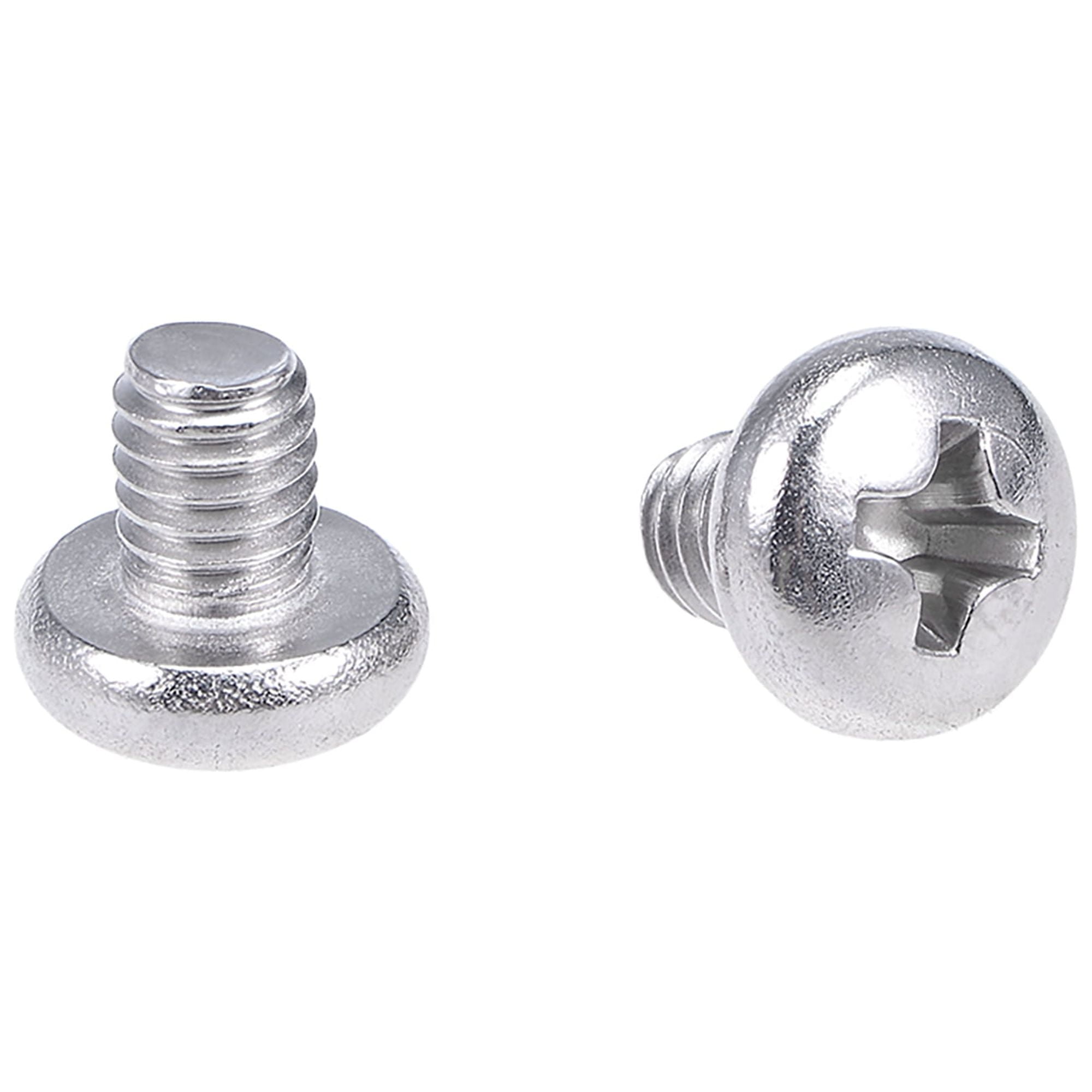 Unique Bargains 20Pcs M4x5mm Stainless Steel Machine Screws for ...