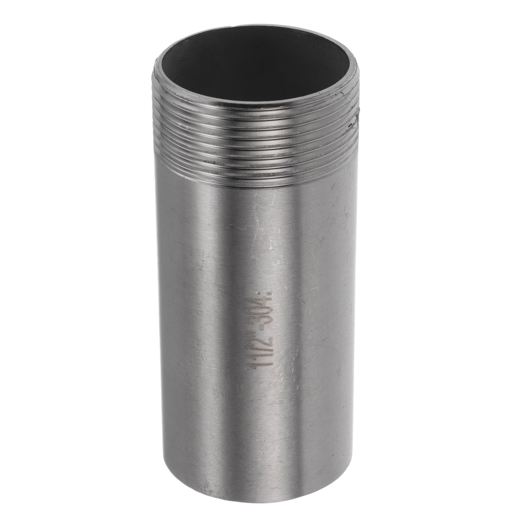 Unique Bargains 304 Stainless Steel Pipe Fittings 1.5" BSPT Single Wire ...