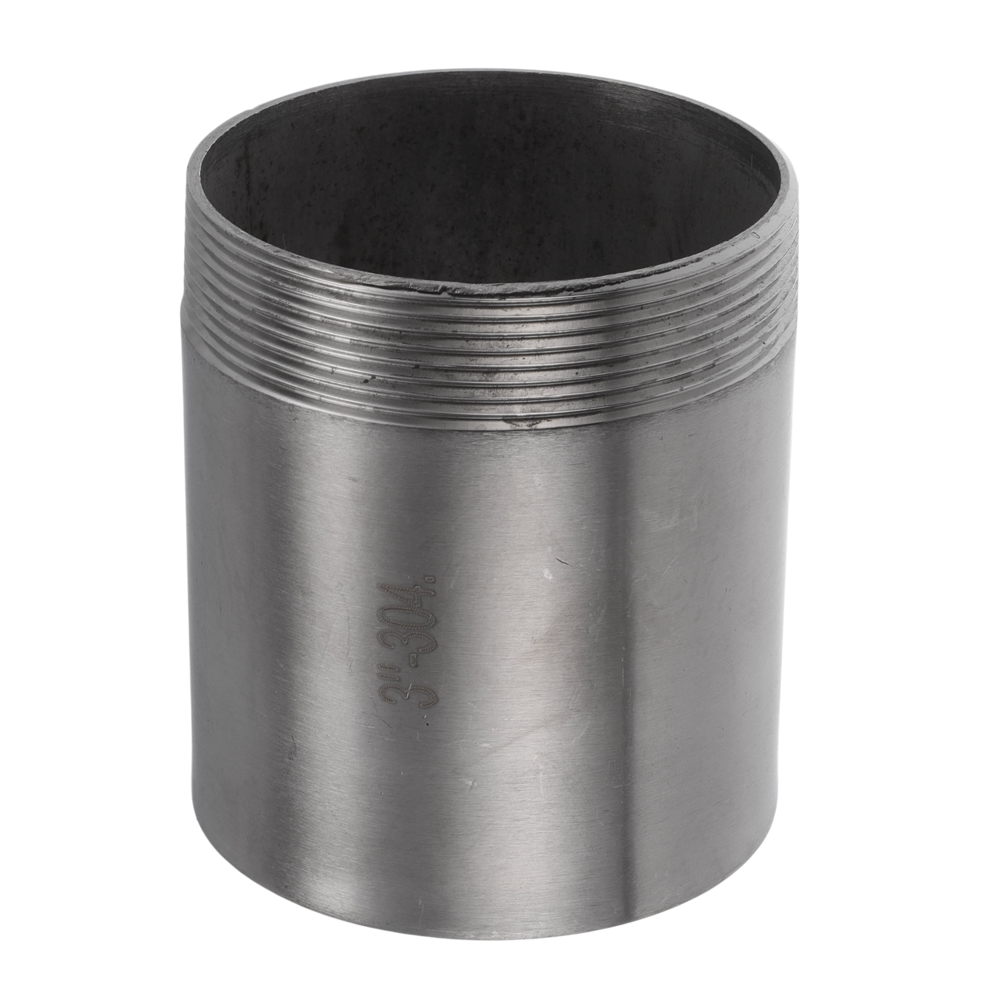 Unique Bargains 304 Stainless Steel Pipe Fittings 3" BSPT Single Wire ...