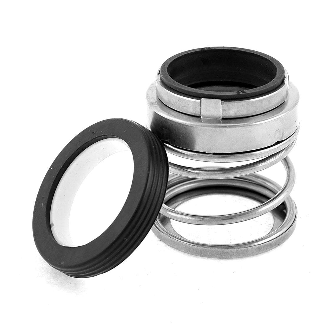 Unique Bargains 32mm Single Coil Spring Rubber Bellows Pump Mechanical ...