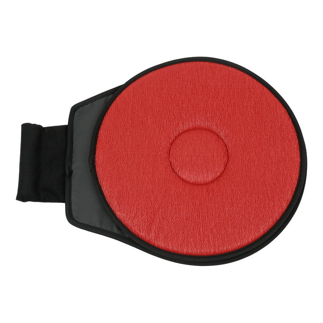 Unique Bargains 360Â° Rotating Cushion Red Auto Car Swivel Seat Cushion ...