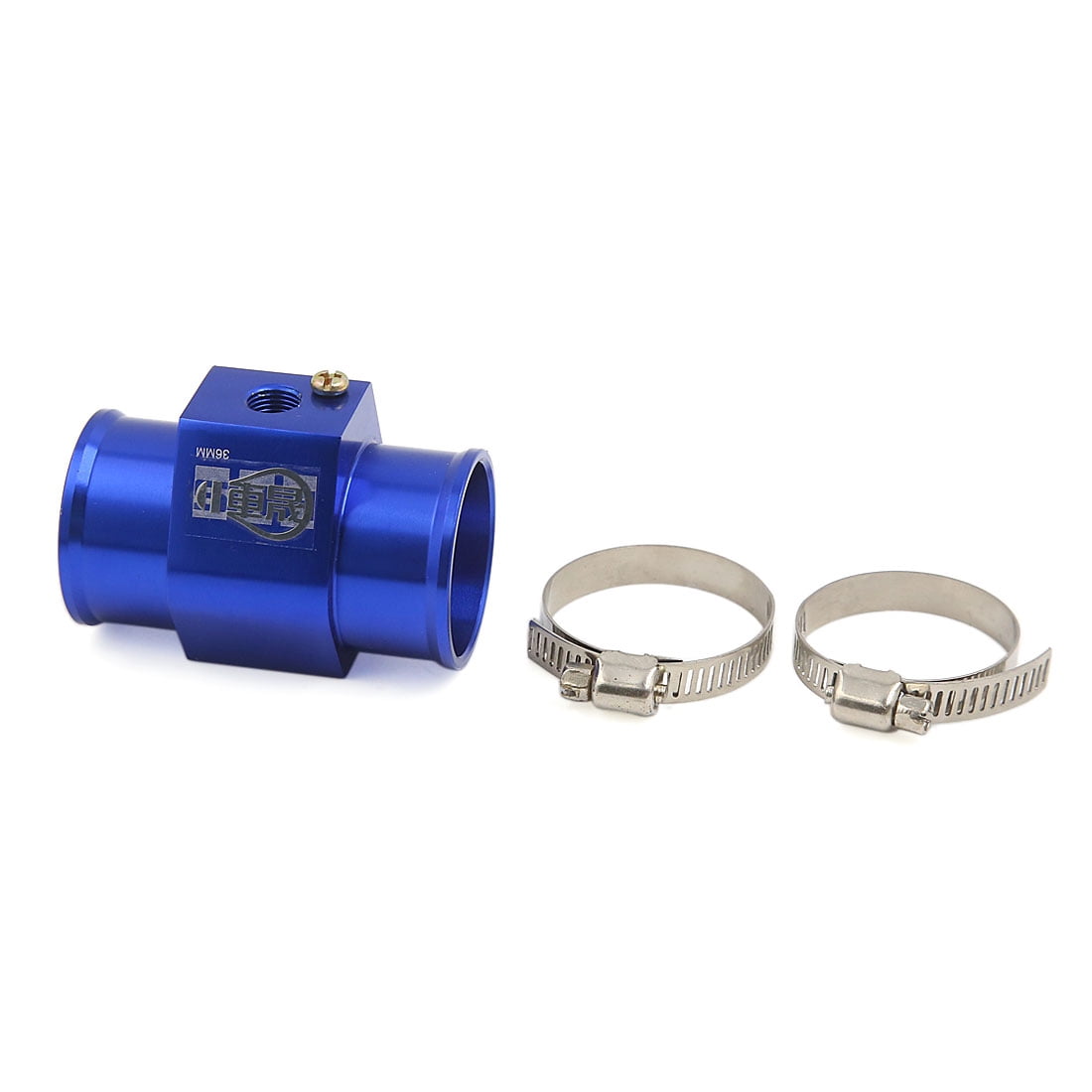 Unique Bargains 36mm Blue Water Temp Joint Pipe Temperature Gauge ...