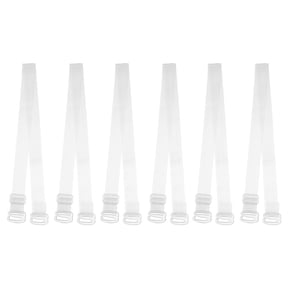 Unique Bargains 2 Pair Invisible Clear Bra Strap Hook Adjustable ...
