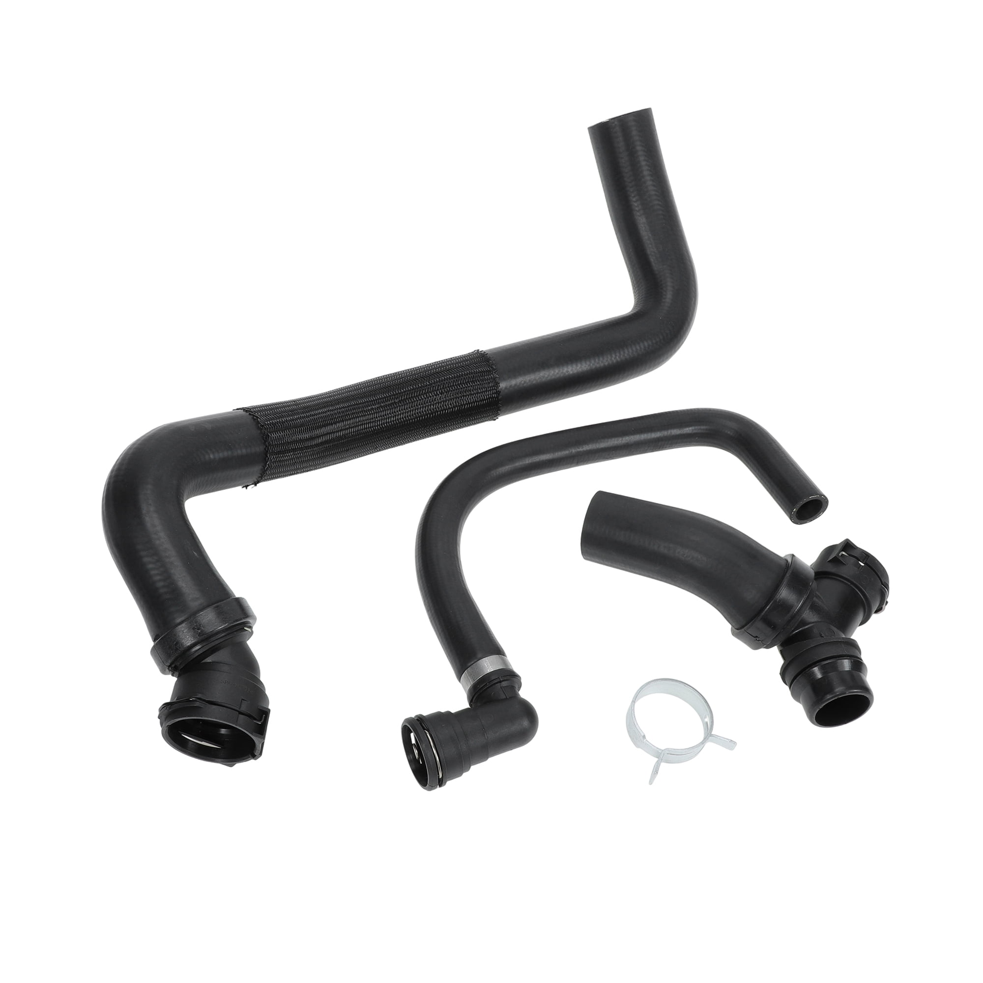 Unique Bargains 3Pcs Upper Radiator Hose and Y-Connector with Lower ...