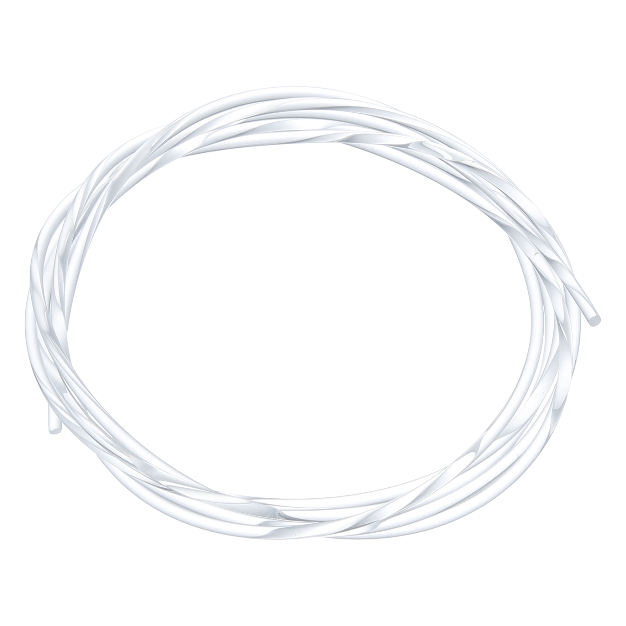 Unique Bargains 3mm 0.12" 2m 6.56ft Universal PMMA Plastic Optic Fiber ...