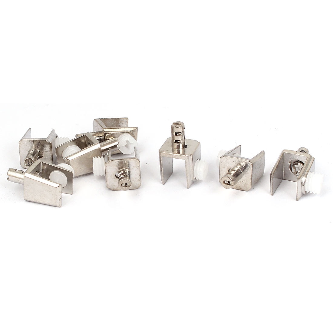 Unique Bargains 3mm-8mm Thickness Adjustable Screw Type Metal Glass ...