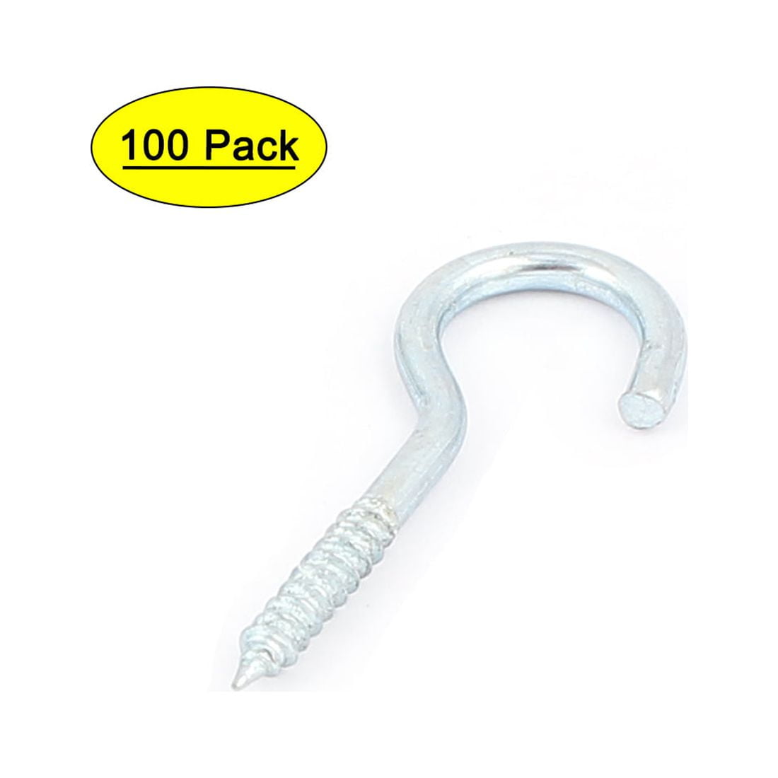 Unique Bargains 3mm Dia. Thread Zinc Plated Eye Bolt Eyelet Hook Screw ...