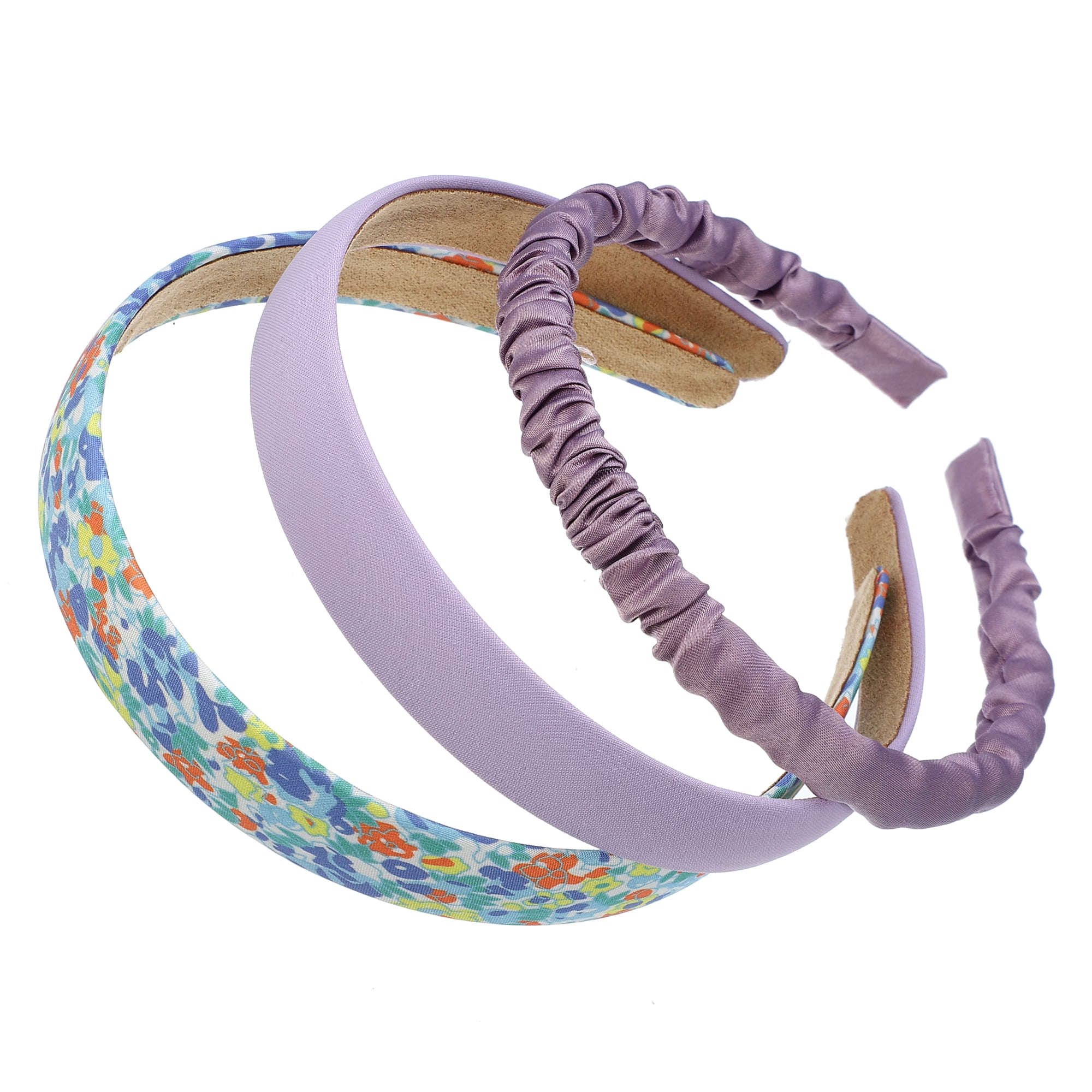 Unique Bargains 3pcs Fashion Headbands Set, Different Designs Headbands ...
