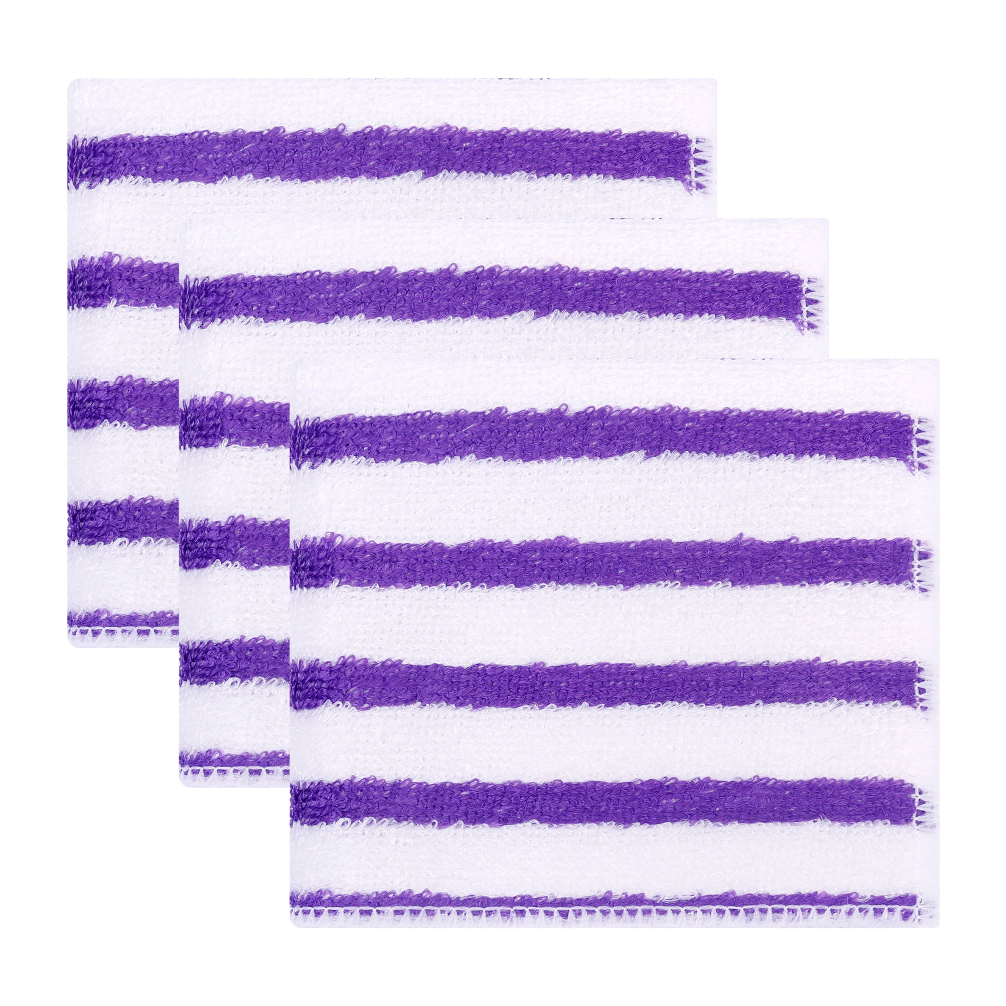 Unique Bargains 3pcs Wood Fiber Striped Oil Absorbing Reusable Towels ...