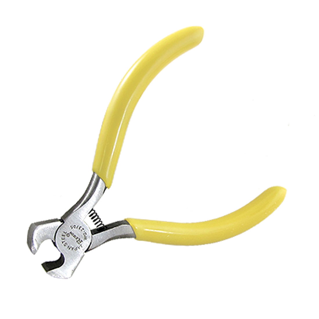 Unique Bargains 4 1/2" Long Yellow Precision End Nipper Cutting Pliers ...