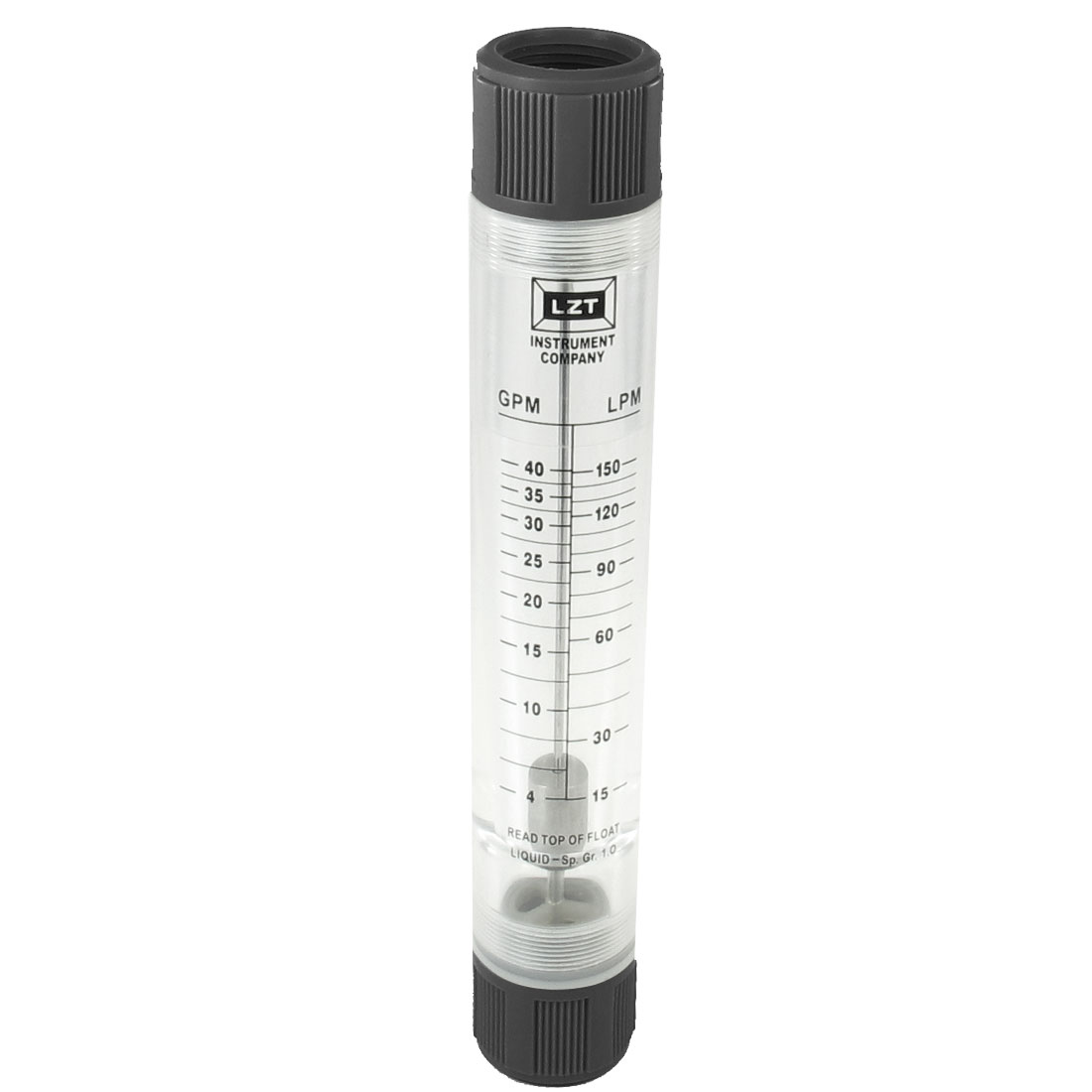 Unique Bargains 4-40GPM 15-150LPM Water Liquid Flow Meter Tool ...