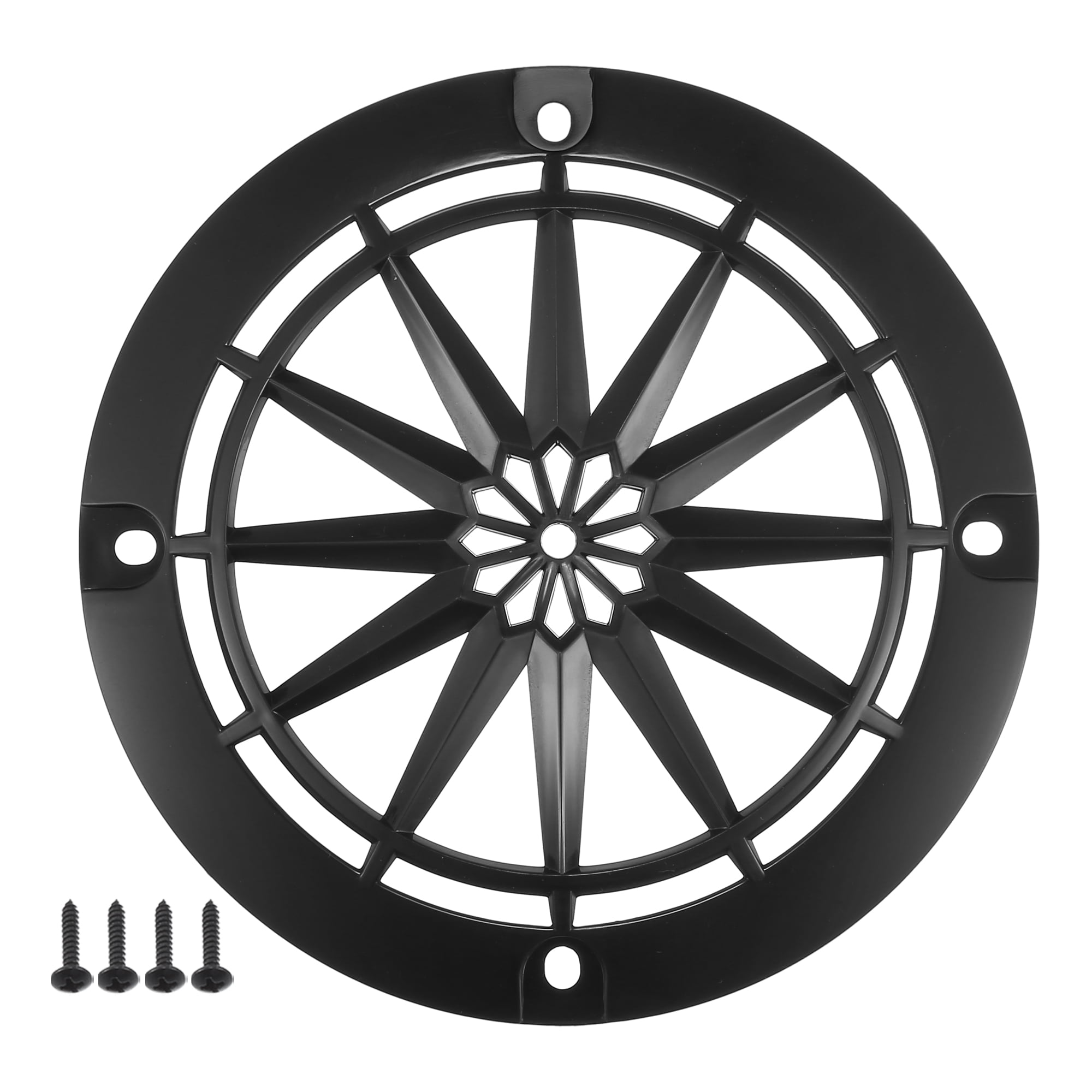 Unique Bargains 4" Car Speaker Grills Cover Round 4 Inch Audio ...