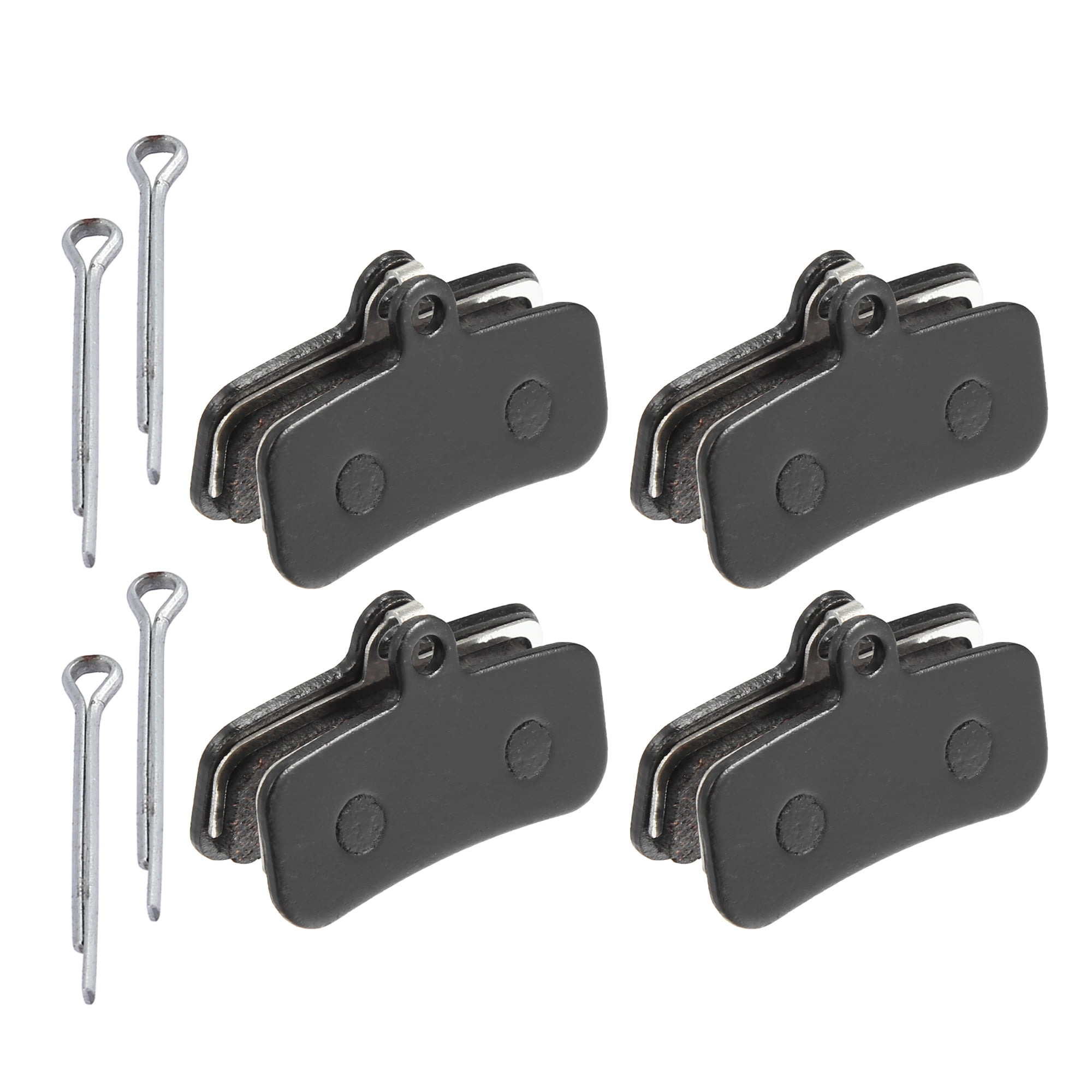 Unique Bargains 4 Pair Semi Metal Disc Bike Brake Pads with Split Pin ...