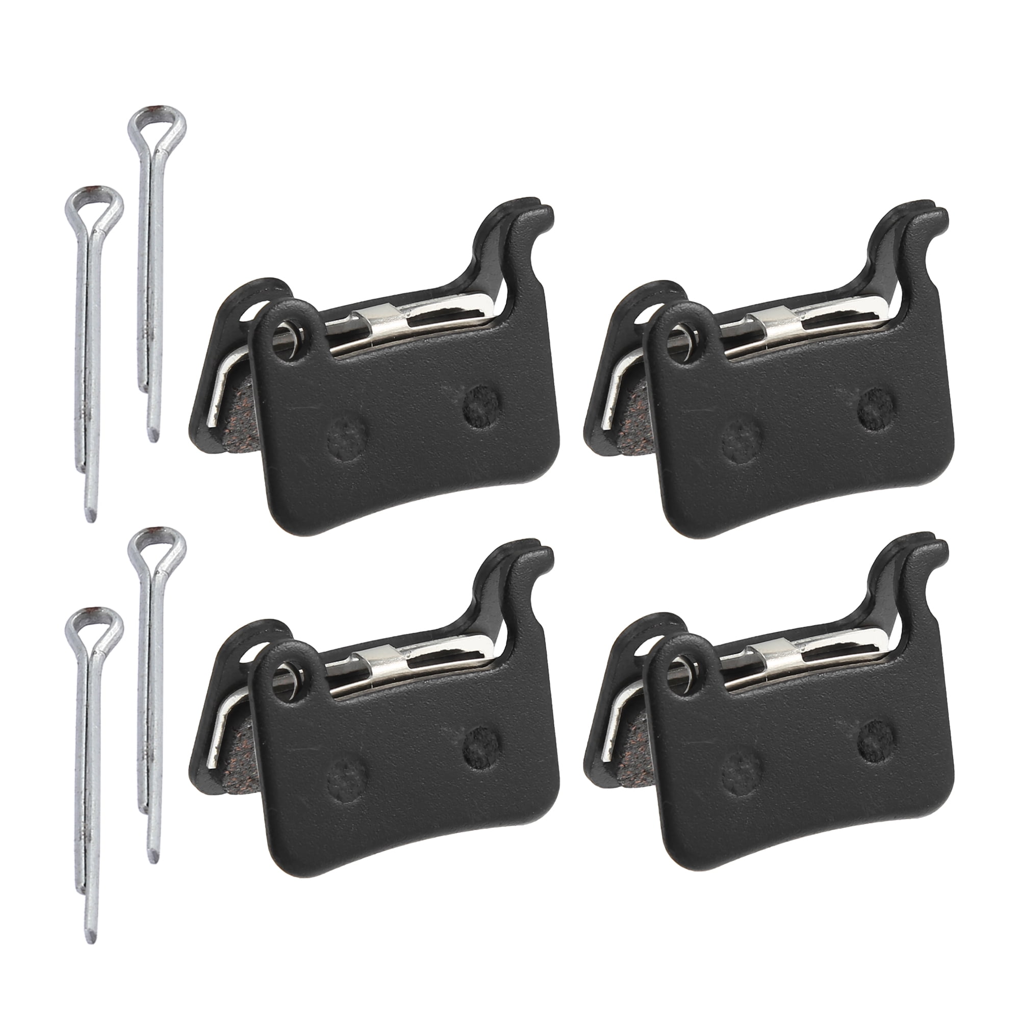 Unique Bargains 4 Pair Semi Metal Disc Bike Brake Pads with Split Pin ...