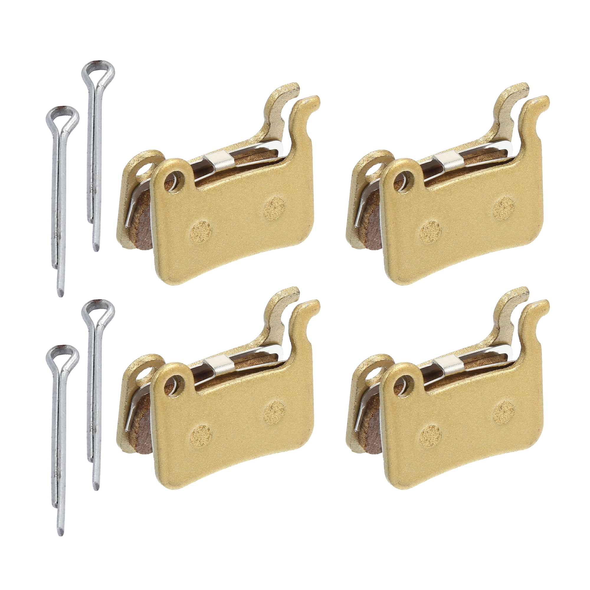 Unique Bargains 4 Pair Sintered Metal Disc Bike Brake Pads with Split ...