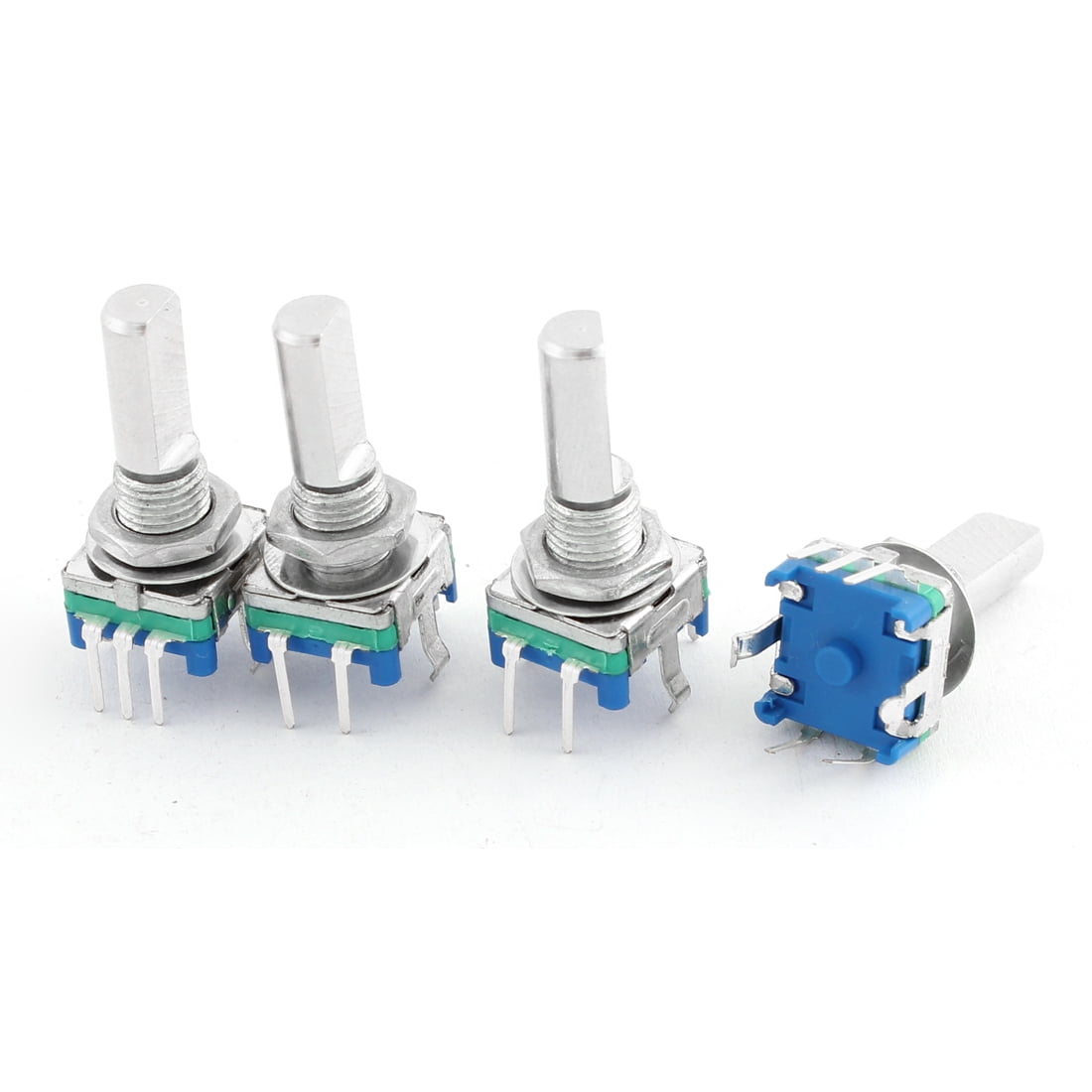 Unique Bargains 4 Pcs 5 Terminals 20 Detents Points 360 Degree Rotary ...