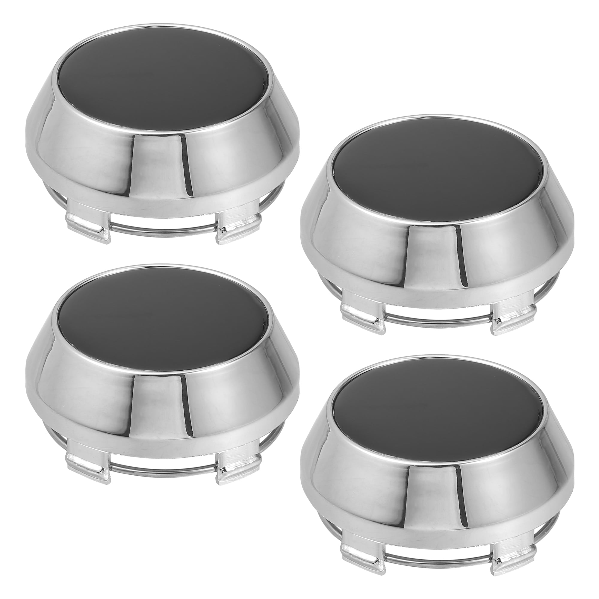Unique Bargains 4 Pcs 60mm Dia 5 Clips Wheel Tyre Center Hub Caps ...