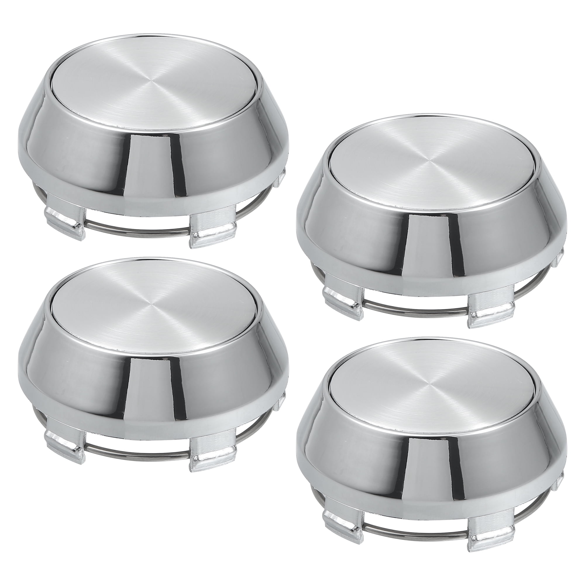 Unique Bargains 4 Pcs 60mm Dia 5 Clips Wheel Tyre Center Hub Caps ...