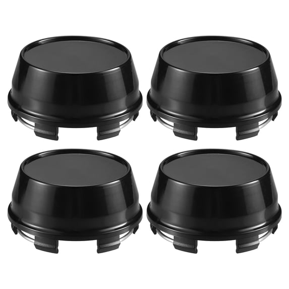 Unique Bargains 4 Pcs 66mm 6 Clips Wheel Rim Hub Center Caps Cover ...