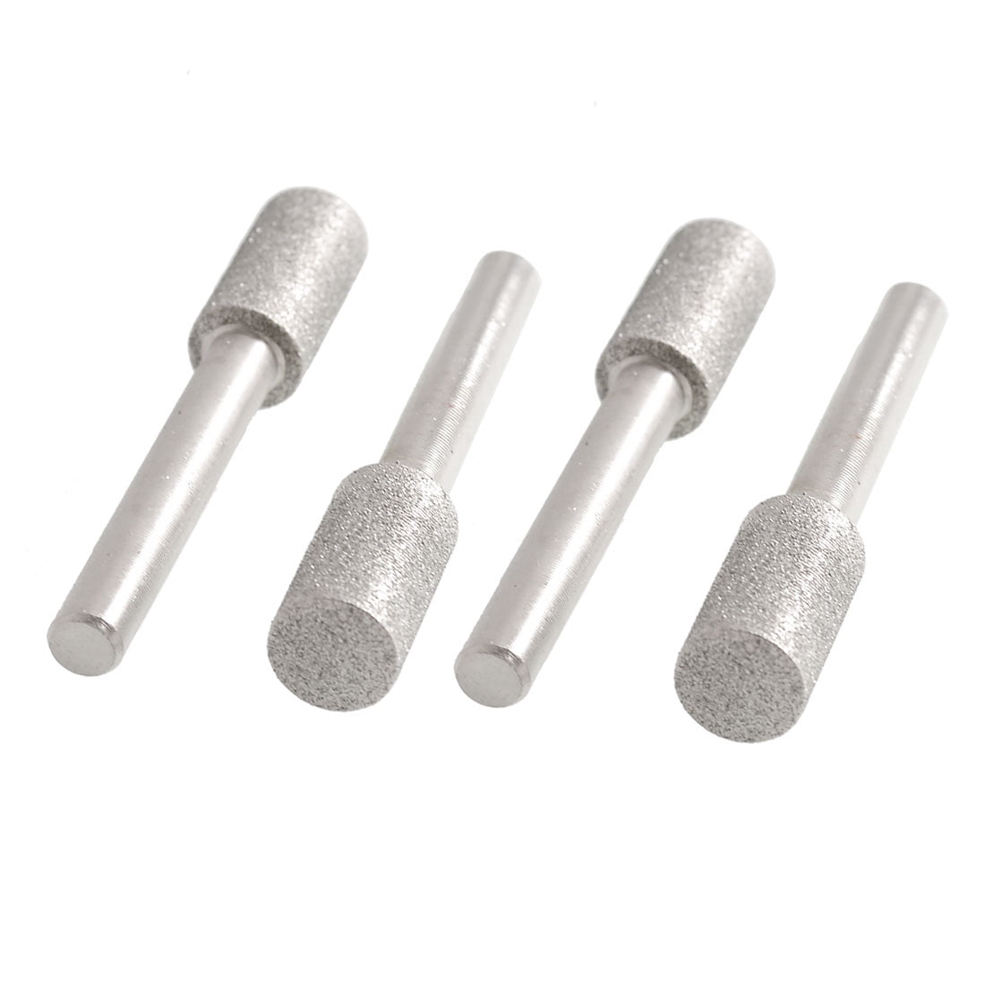 Unique Bargains 4 Pcs 6mmx10mm Cylindrical Tip Polisher Diamond Mounted ...