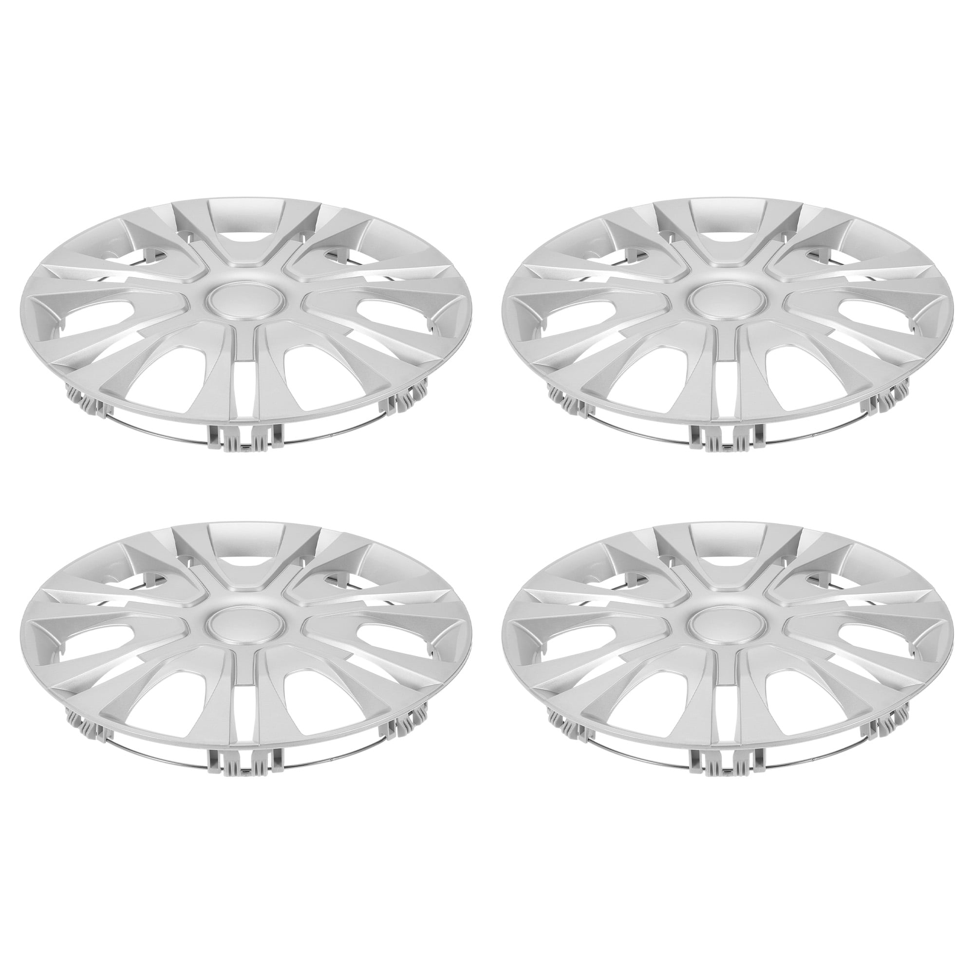 Unique Bargains 4 Pcs Car Wheel Rim Hub Cover Wheel Hub Caps R14/14 ...