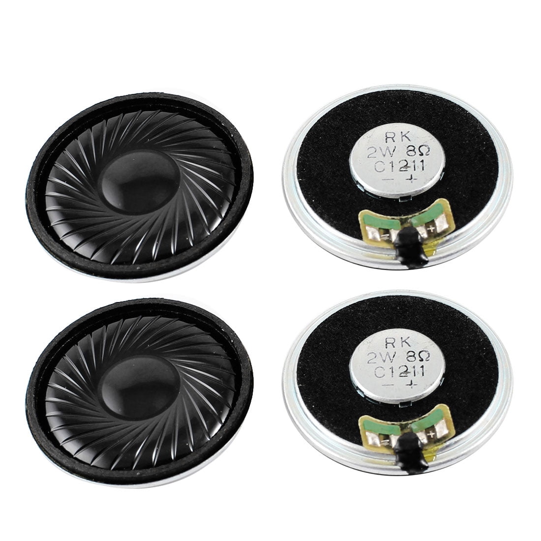 Unique Bargains 4 Pcs EVD DVD Player 1.6" Dia Round Internal Magnet ...
