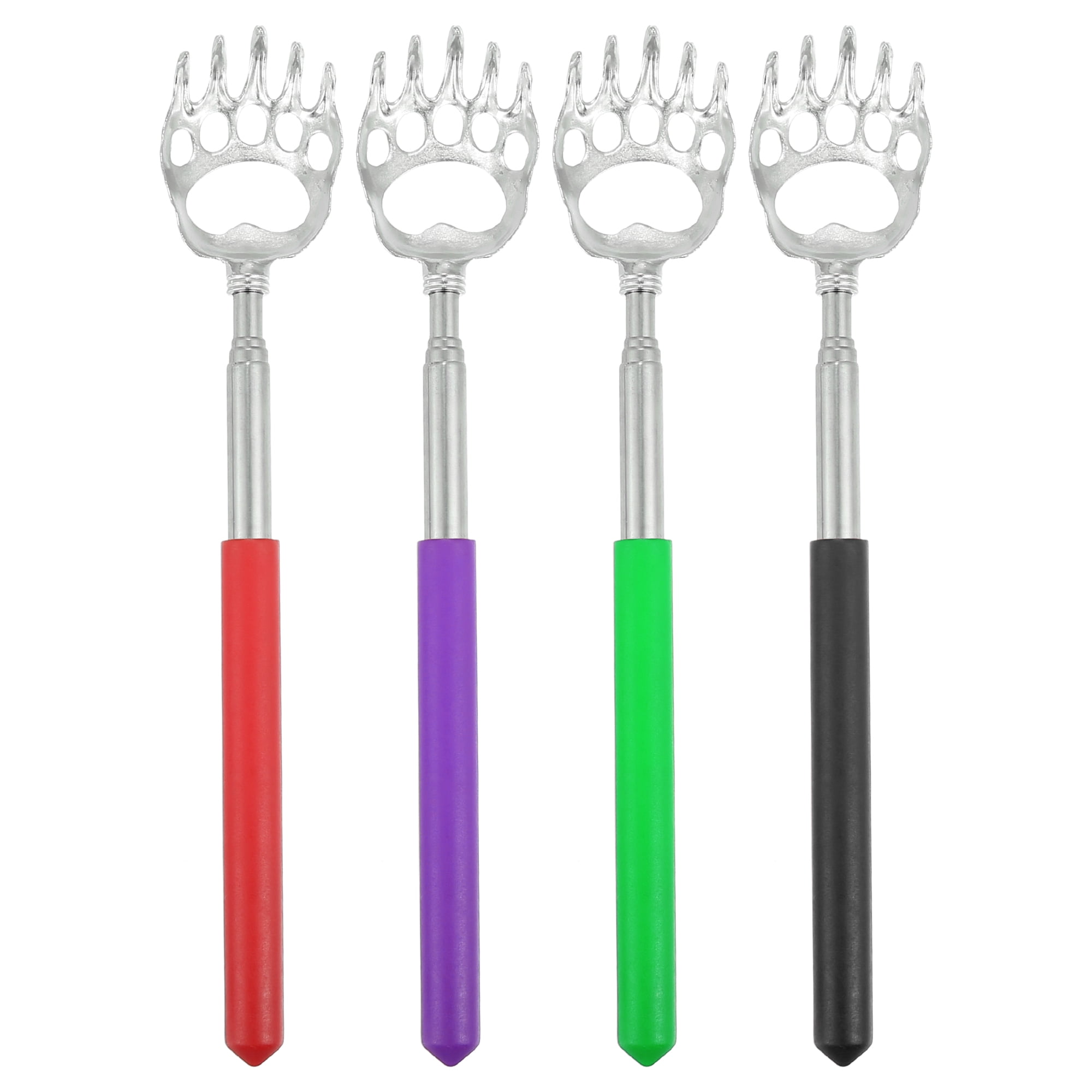 Unique Bargains 4 Pcs Extendable Bear Claw Stainless Steel Back ...