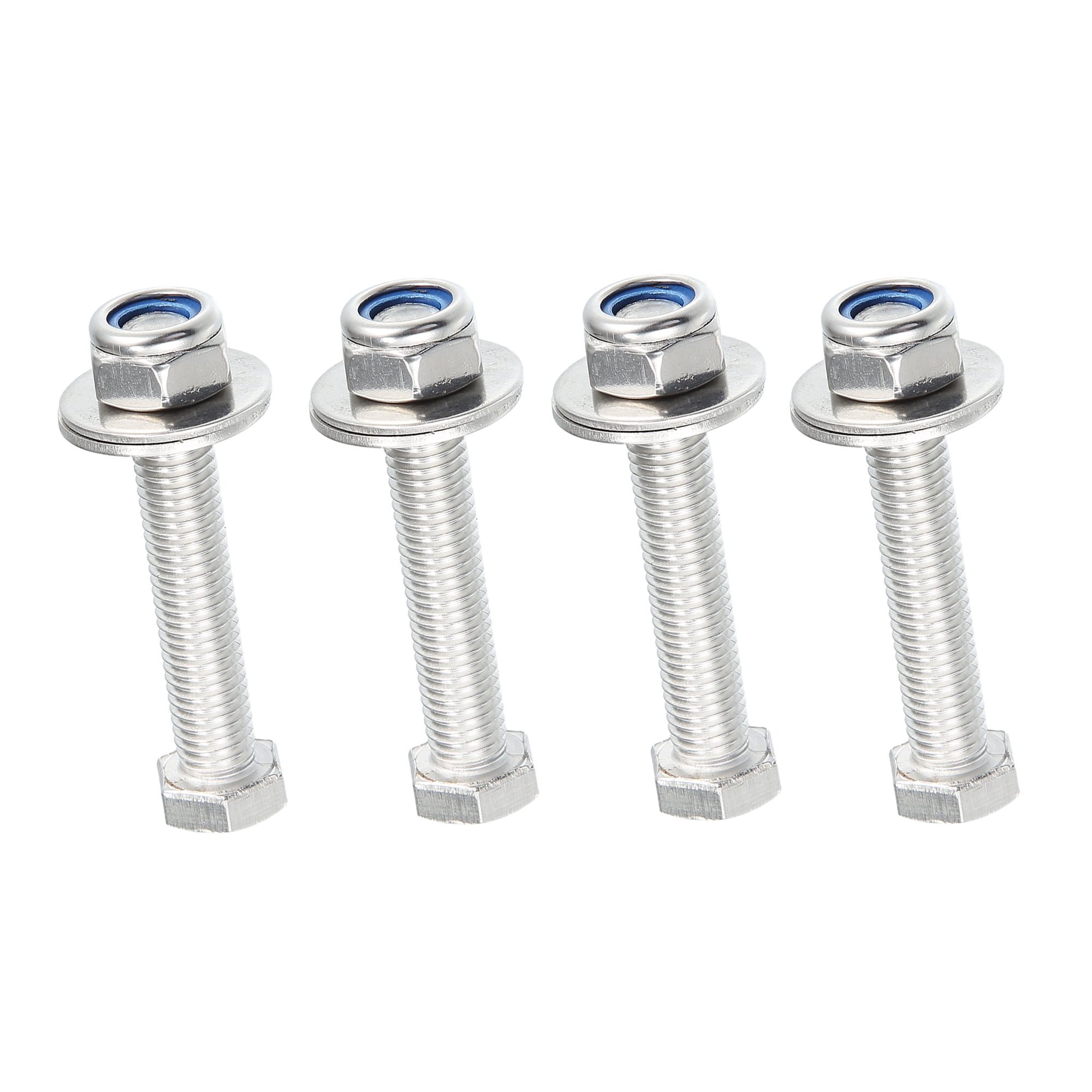 Unique Bargains 4 Pcs Jack Plate Bolt for Boat for Yacht Replacement ...