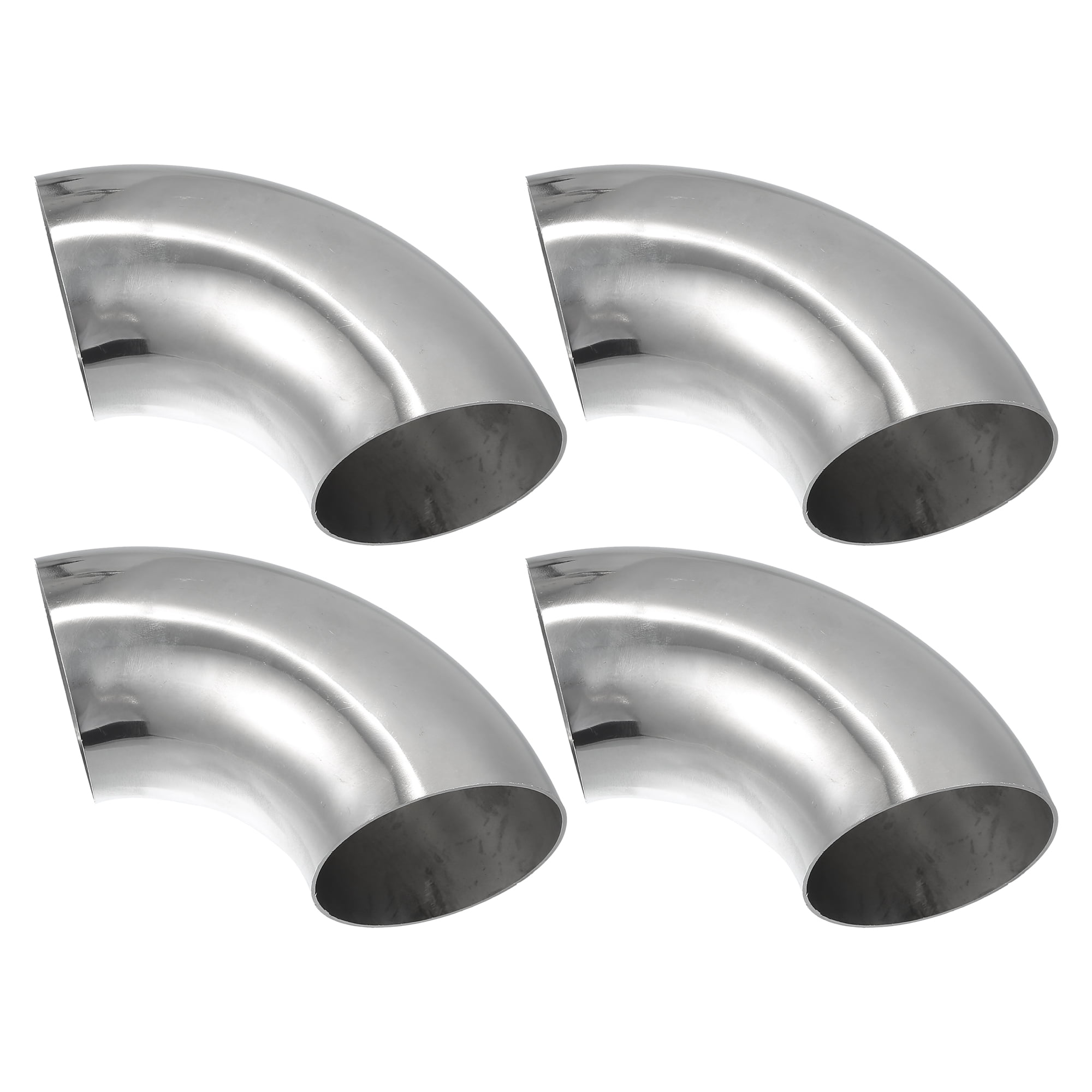 Unique Bargains 4 Pcs OD 3 Inch 90 Degree Mandrel Bend Elbow SS304 ...